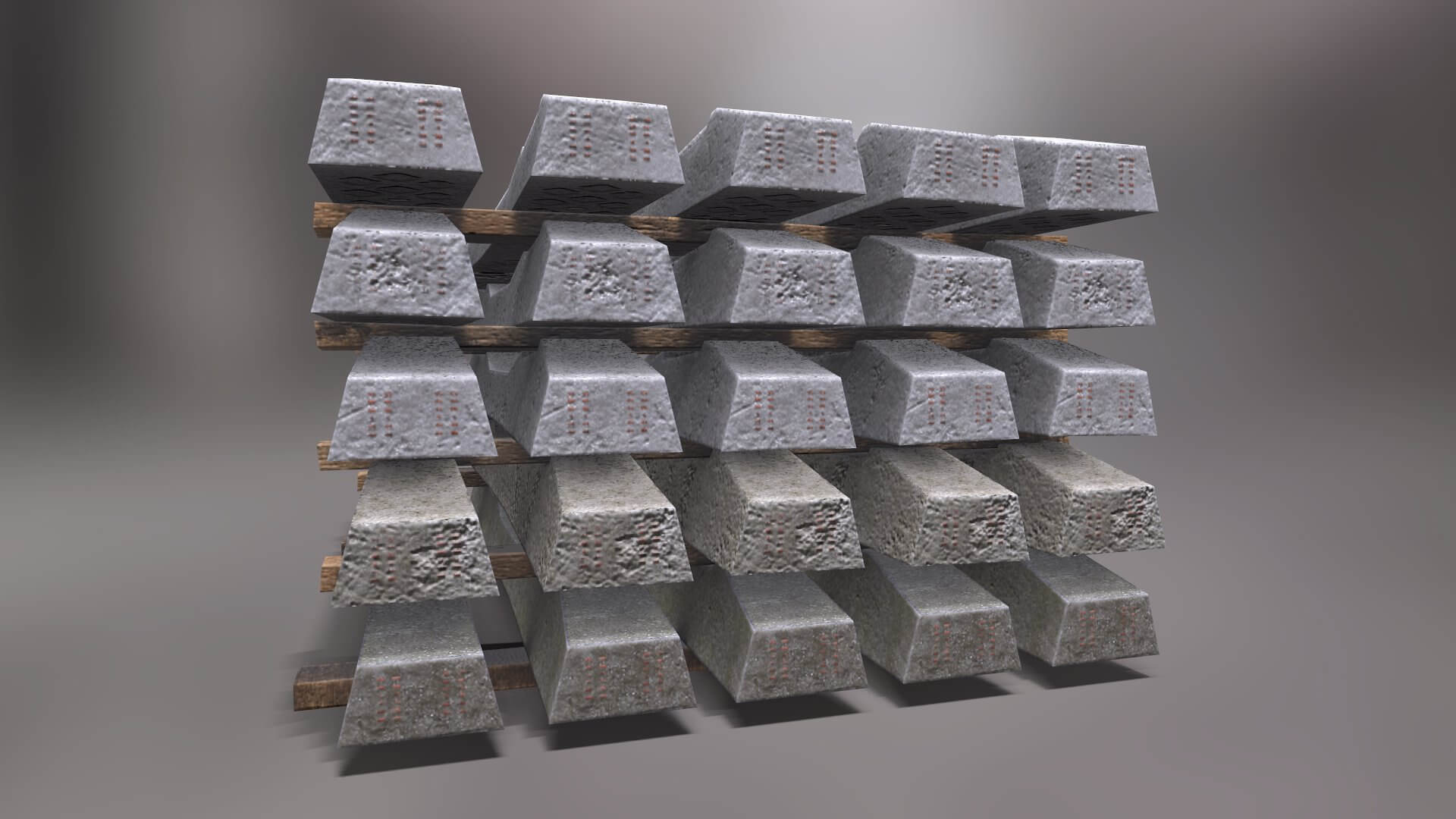 Stacked Sleepers SH-1 3D Model by Grishmanovskij Anton