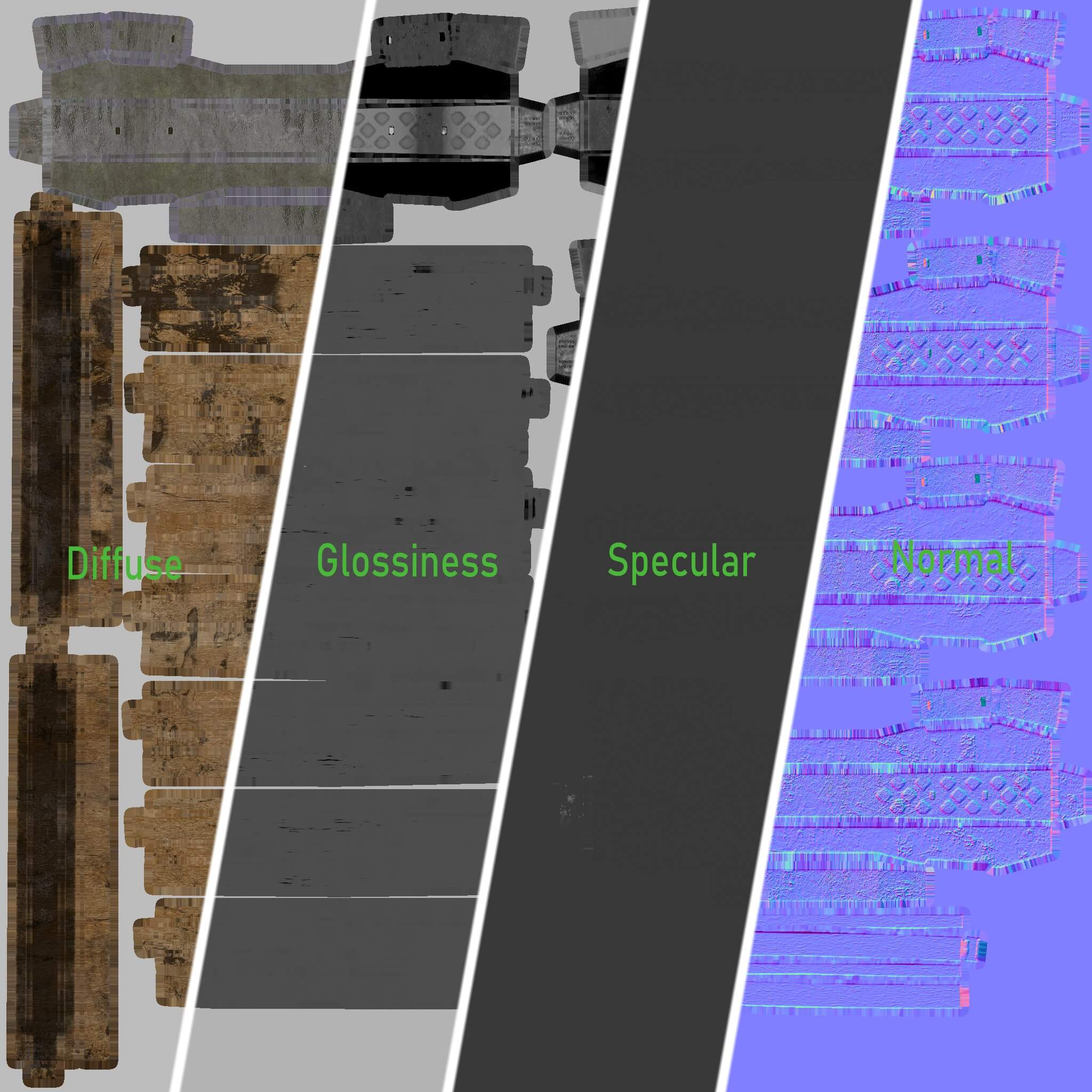 Stacked Sleepers SH-1 3D Model by Grishmanovskij Anton