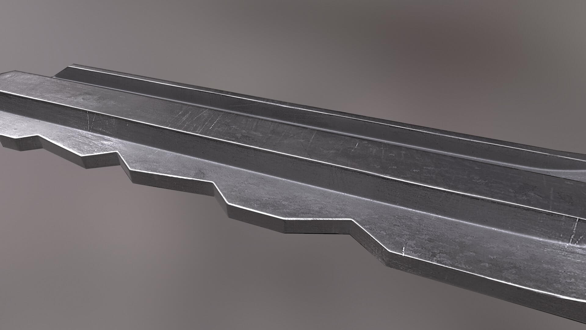 Steel Key - 3D Model by Grishmanovskij Anton