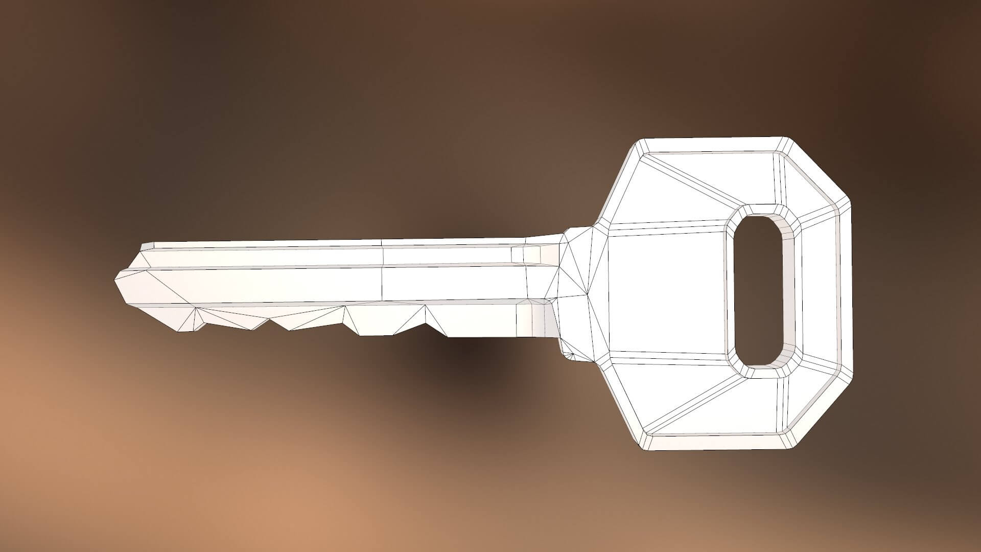 Steel Key - 3D Model by Grishmanovskij Anton