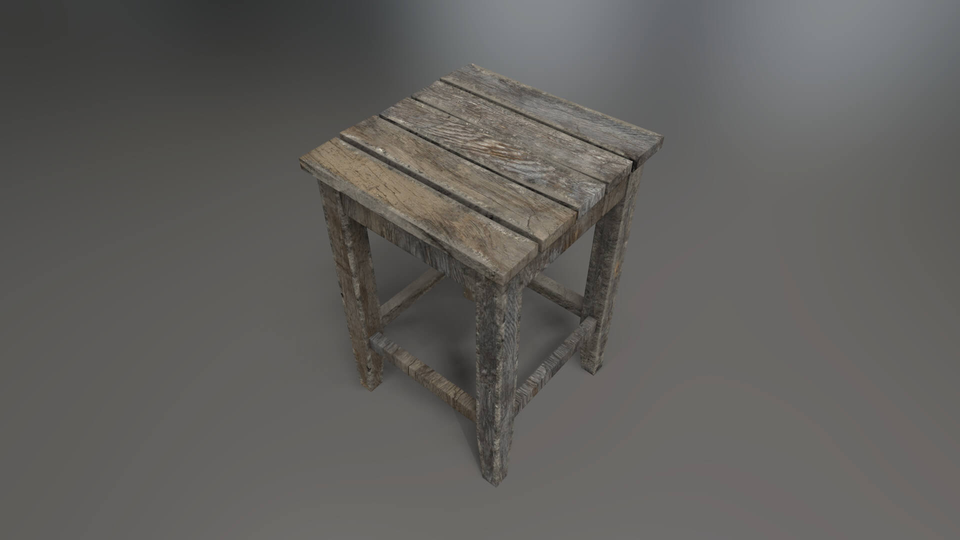 Stool V2 - 3D Model by Grishmanovskij Anton
