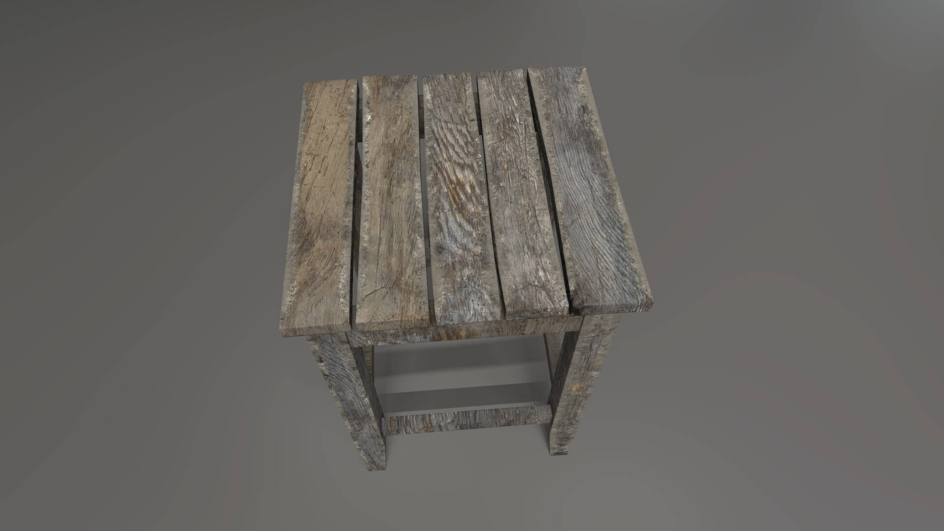 Stool V2 - 3D Model by Grishmanovskij Anton