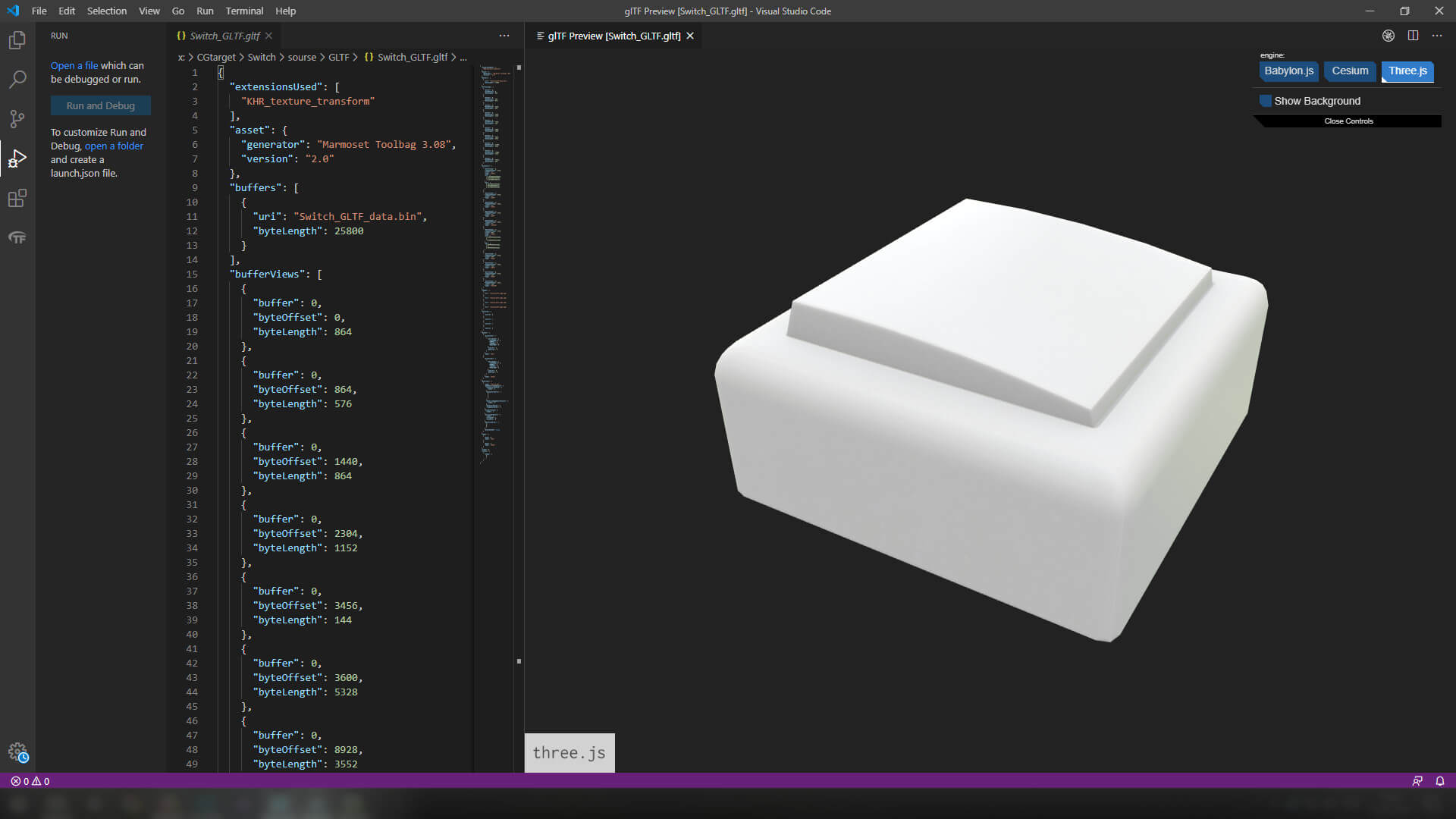 Switch - 3D Model by Grishmanovskij Anton