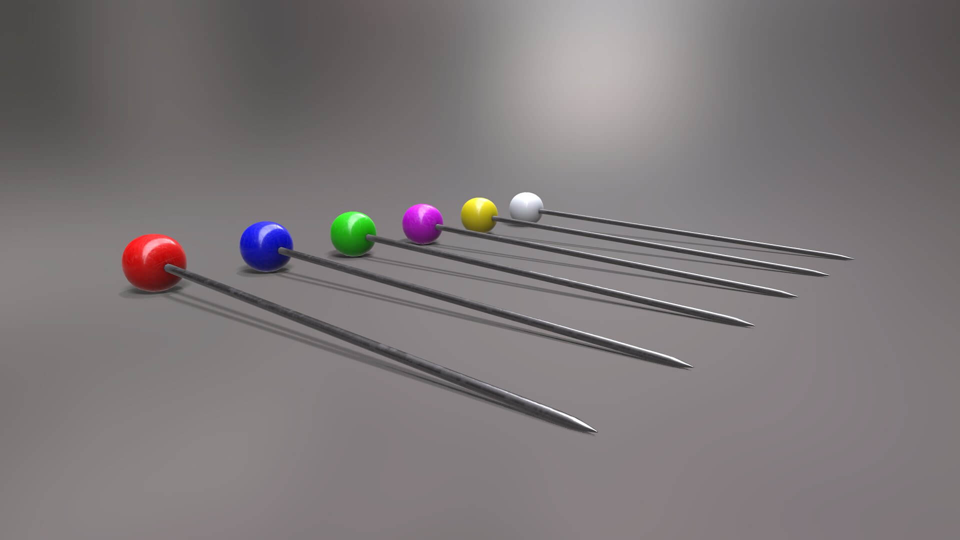 Tailor Pins - 3D Model by Grishmanovskij Anton