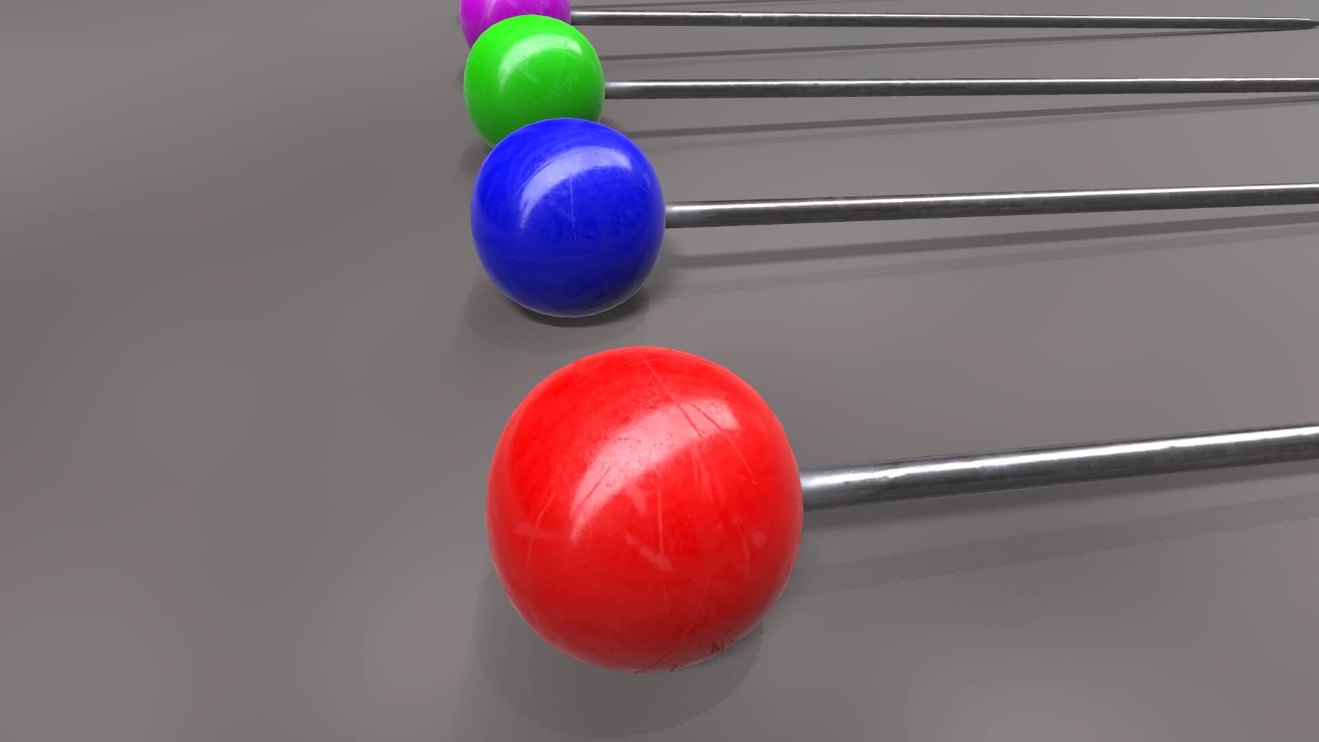 Tailor Pins - 3D Model by Grishmanovskij Anton