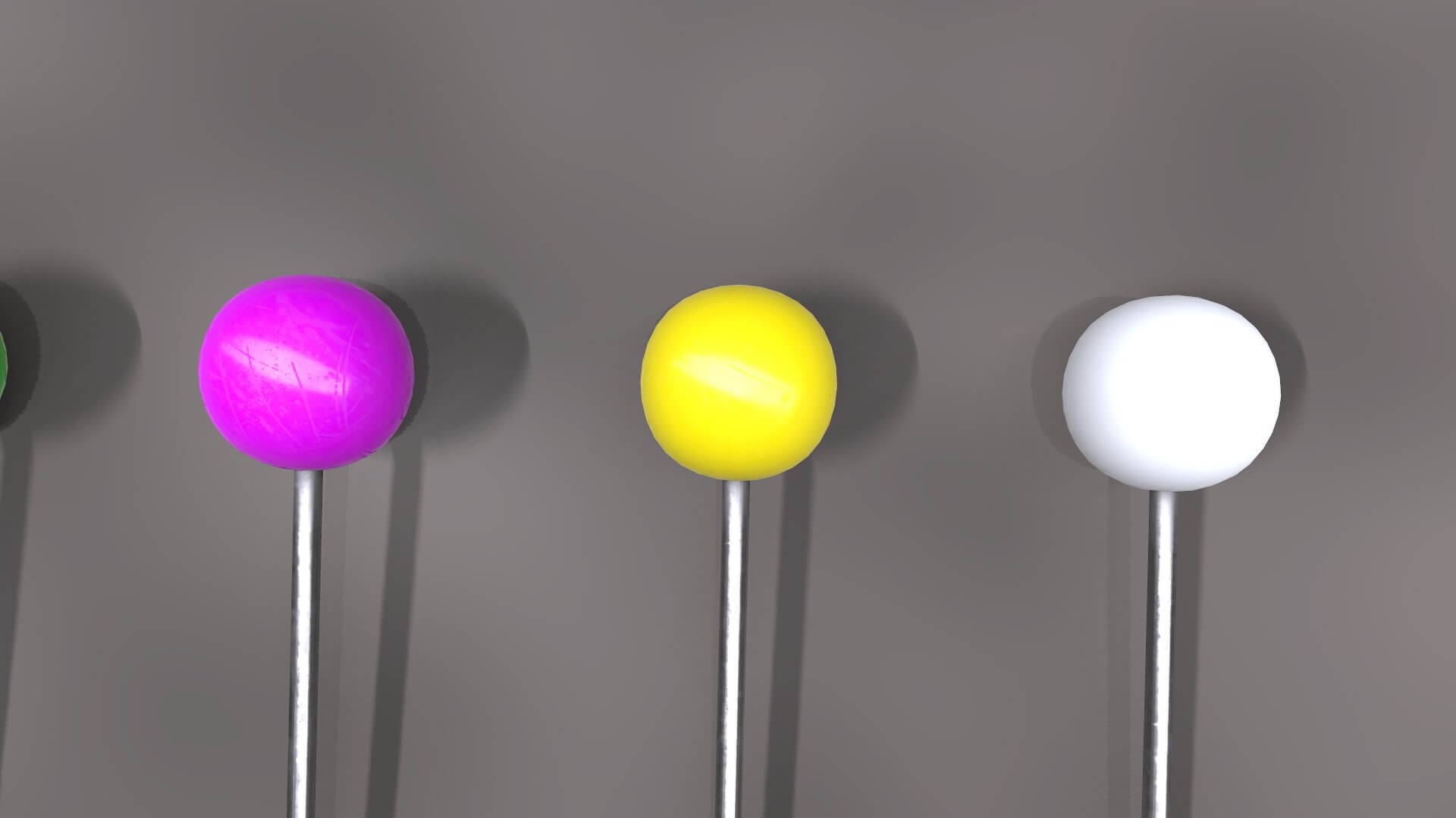 Tailor Pins - 3D Model by Grishmanovskij Anton