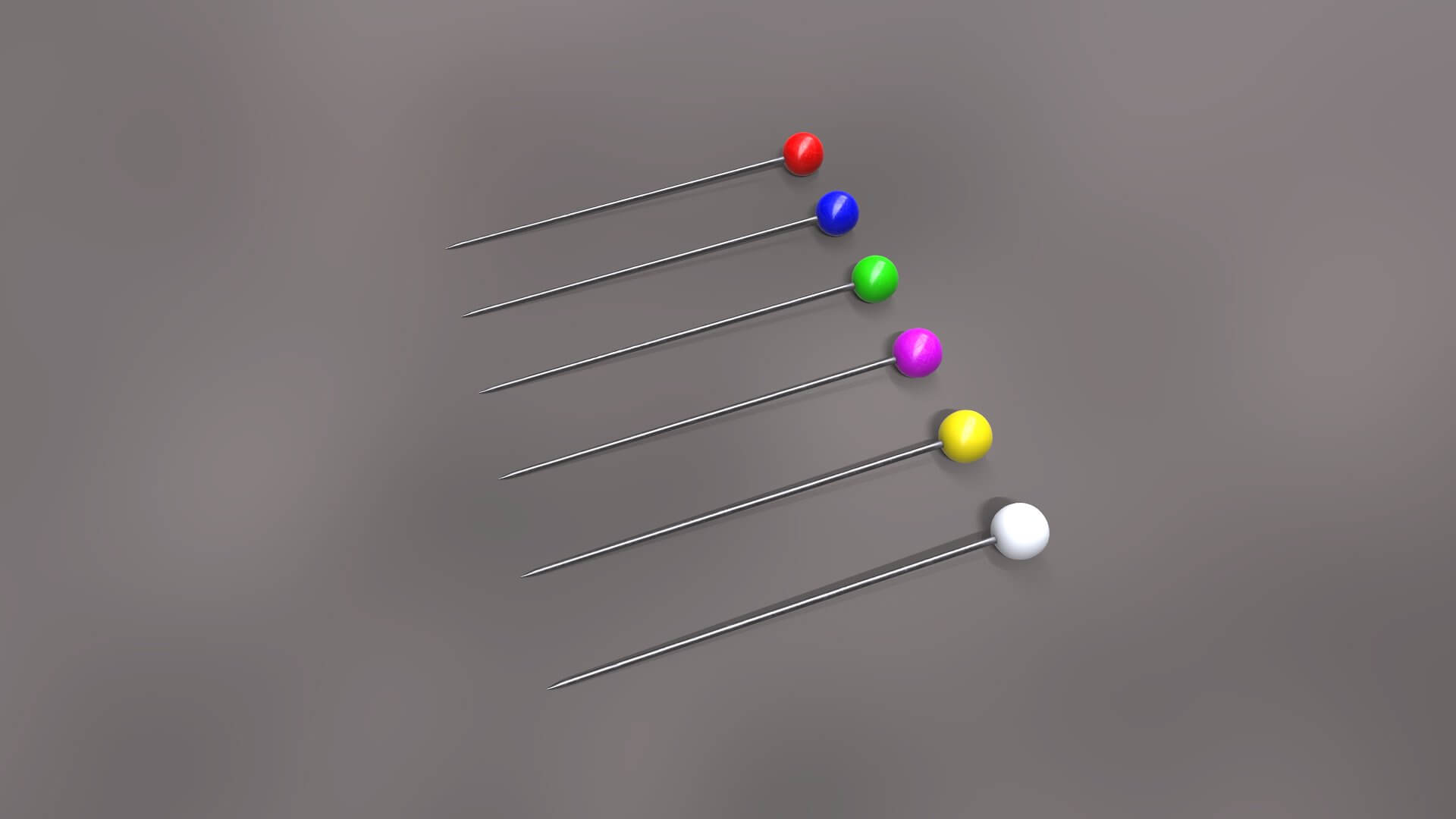 Tailor Pins - 3D Model by Grishmanovskij Anton