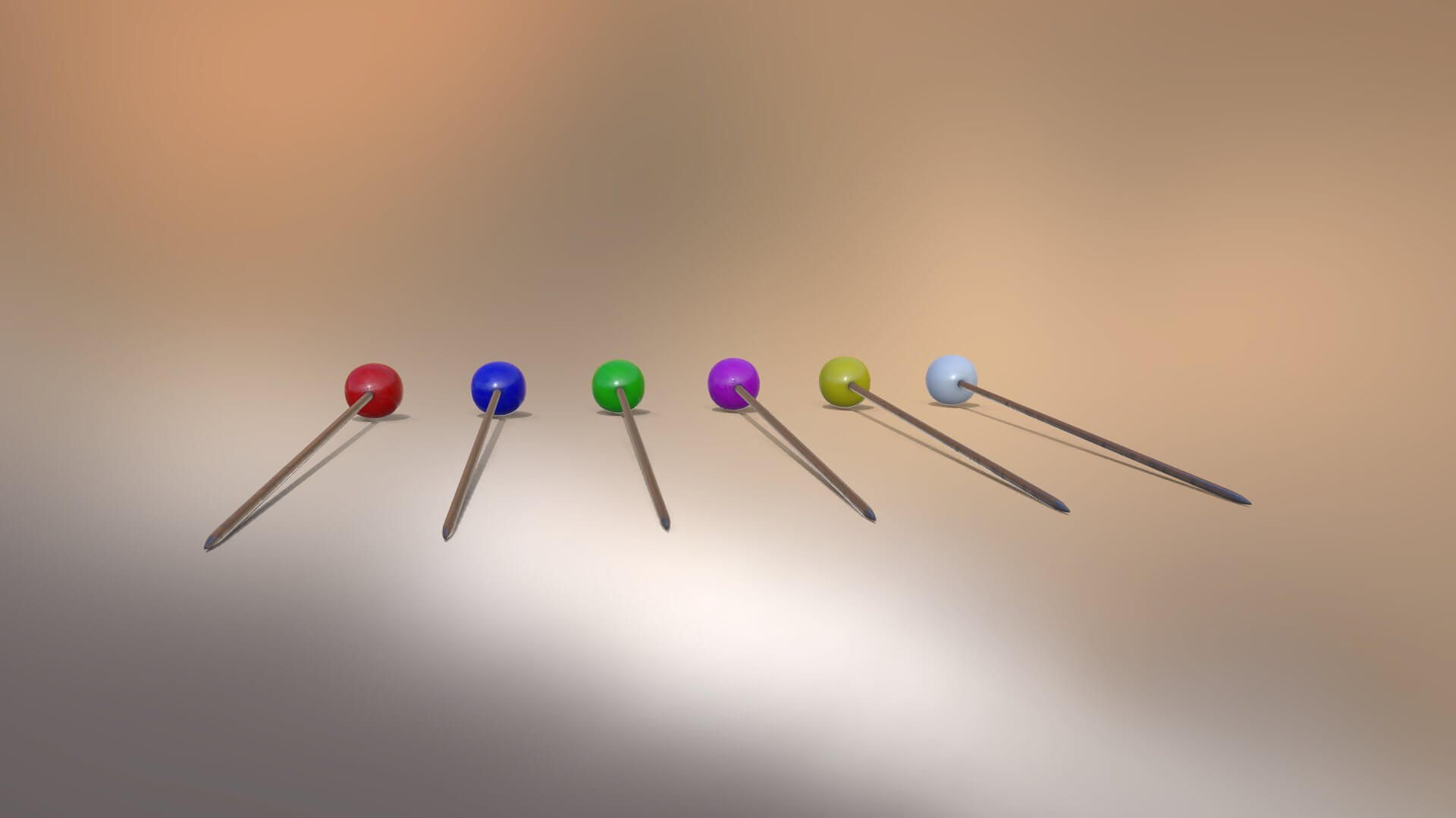 Tailor Pins - 3D Model by Grishmanovskij Anton