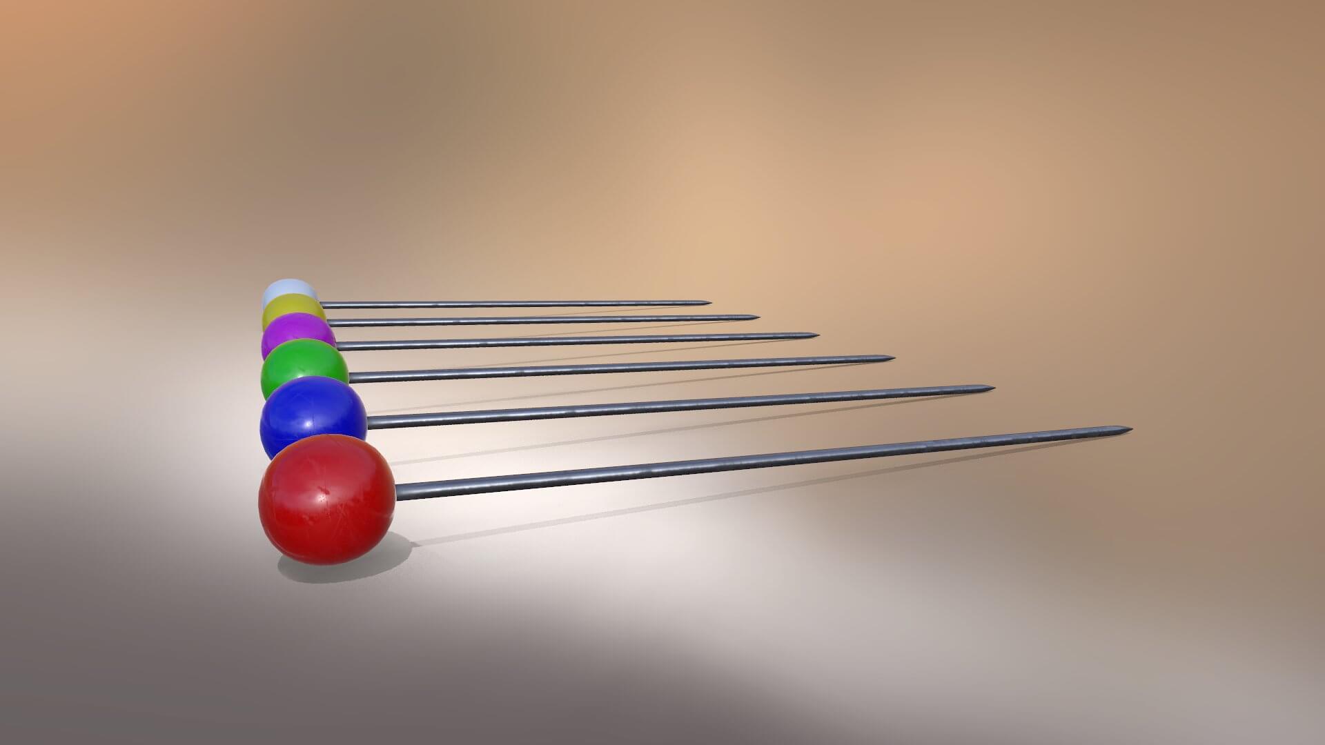 Tailor Pins - 3D Model by Grishmanovskij Anton