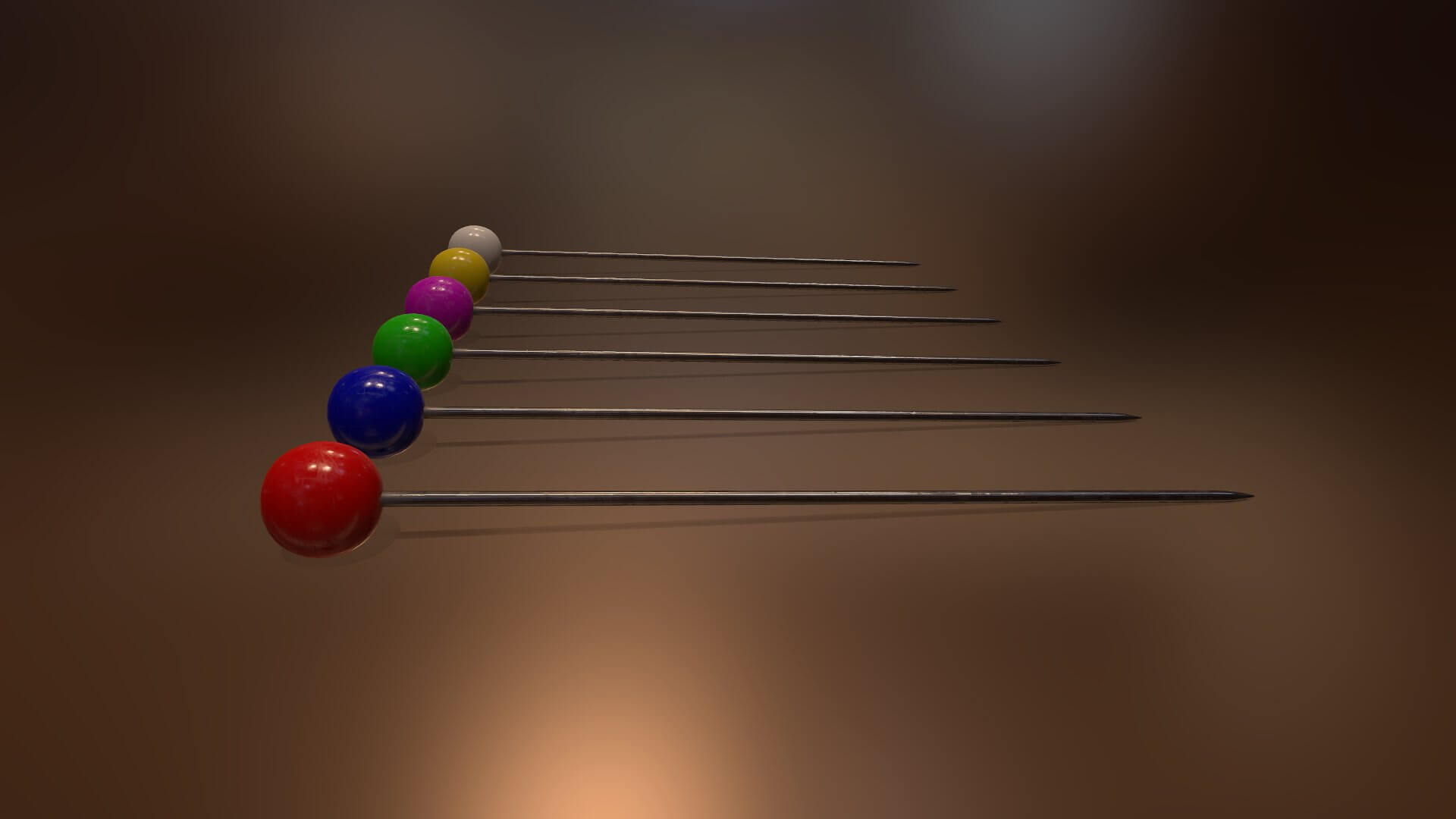 Tailor Pins - 3D Model by Grishmanovskij Anton