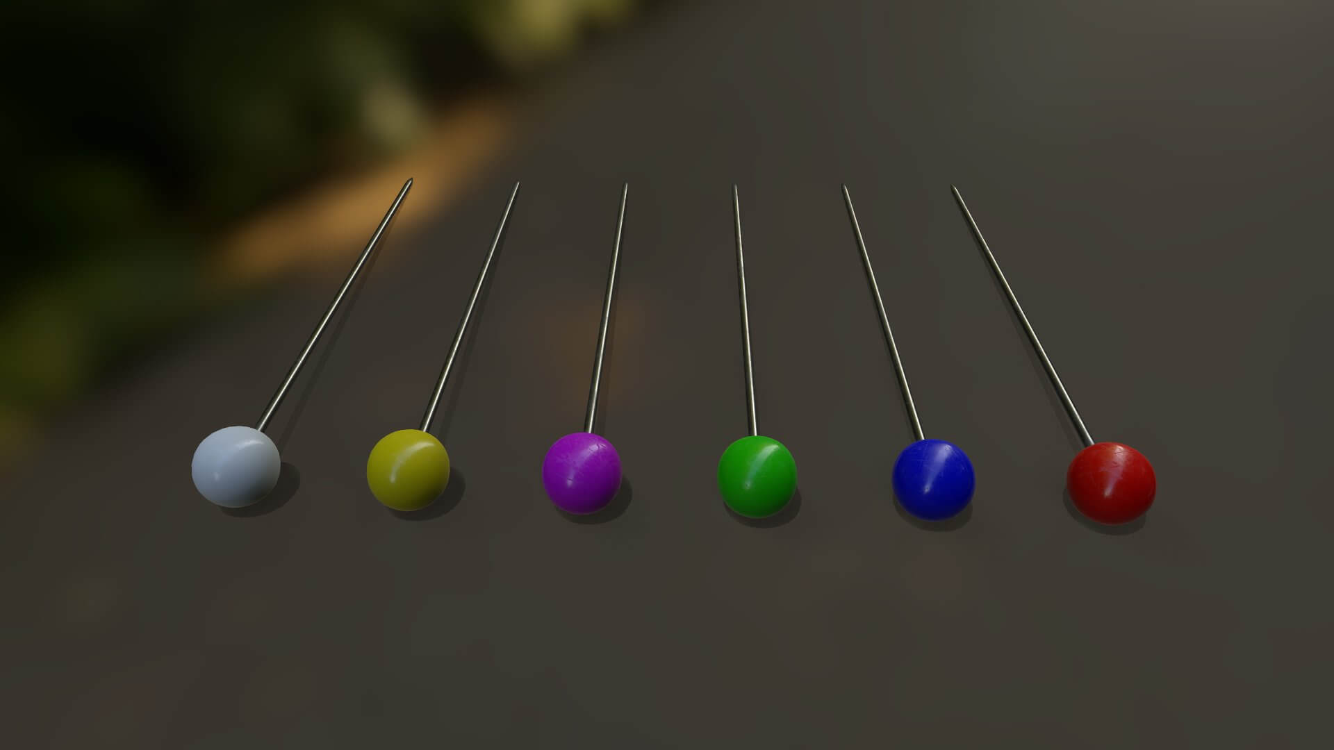 Tailor Pins - 3D Model by Grishmanovskij Anton