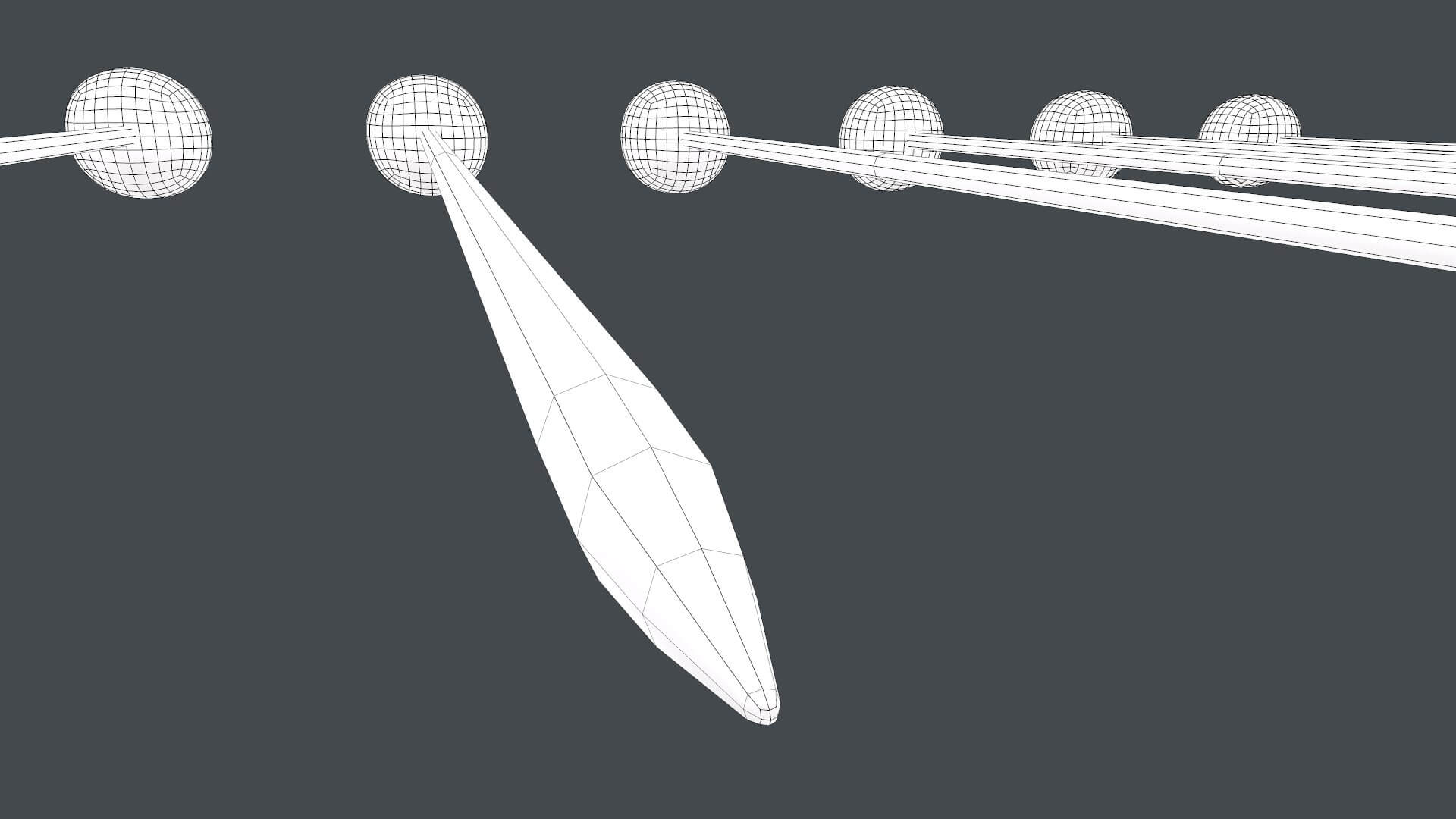 Tailor Pins - 3D Model by Grishmanovskij Anton