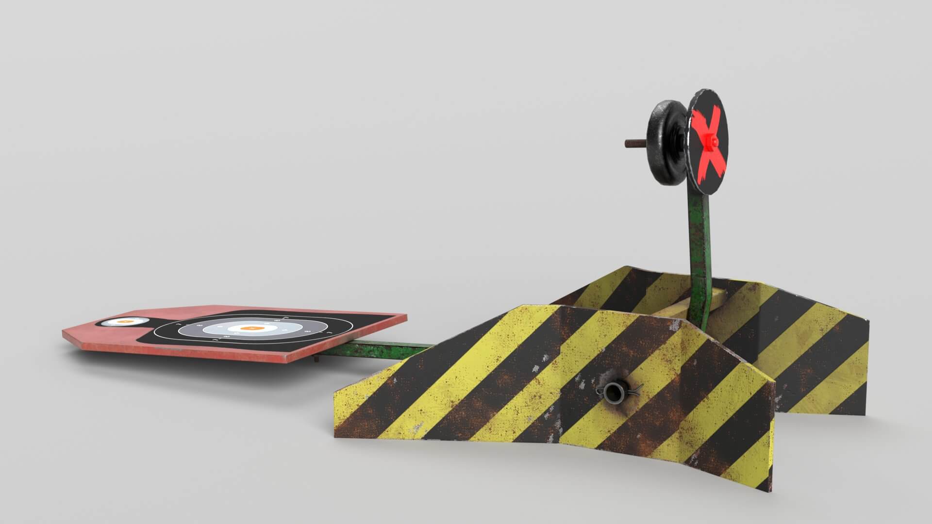 Target Human Figure - 3D Model by Grishmanovskij Anton