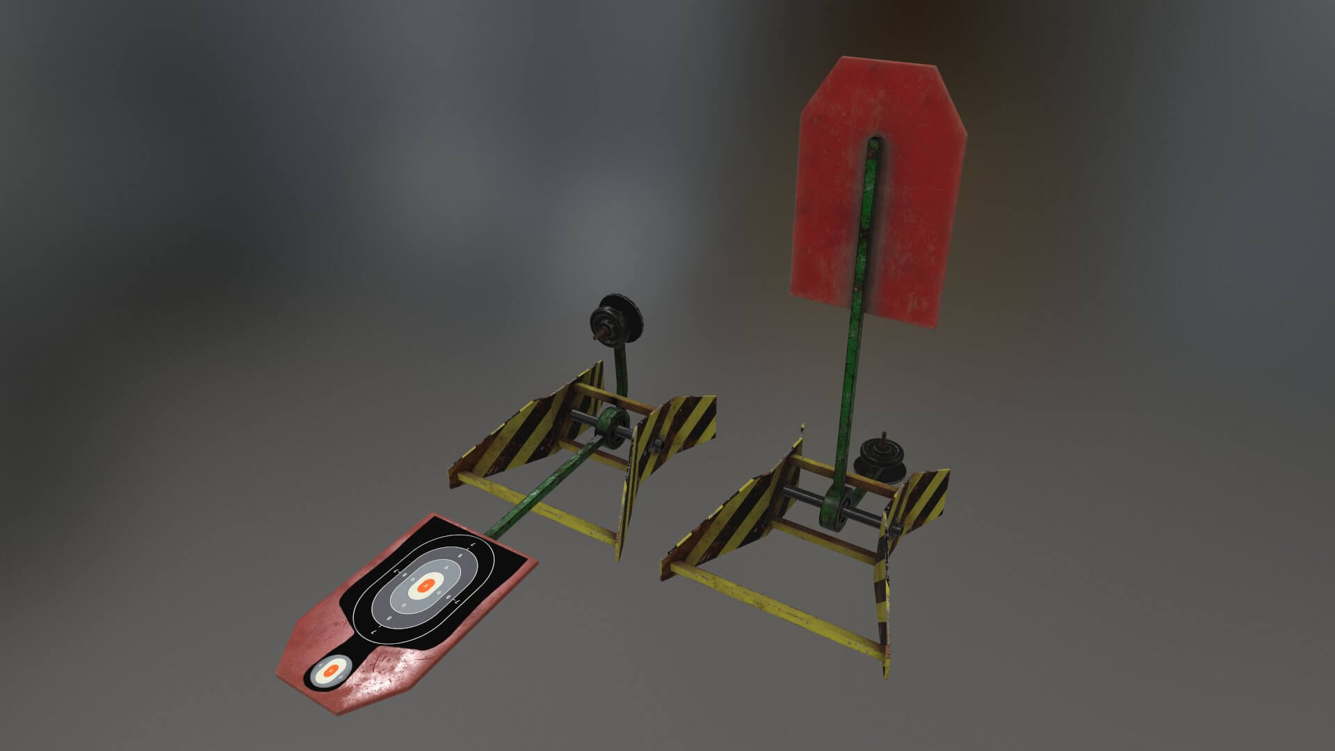 Target Human Figure - 3D Model by Grishmanovskij Anton