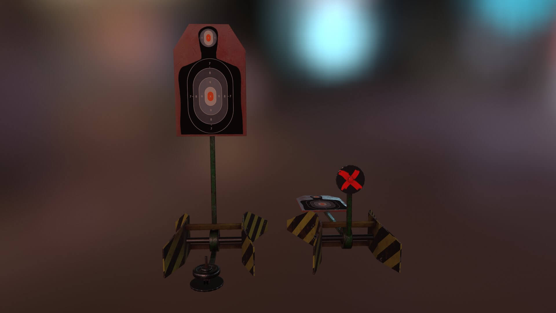 Target Human Figure - 3D Model by Grishmanovskij Anton