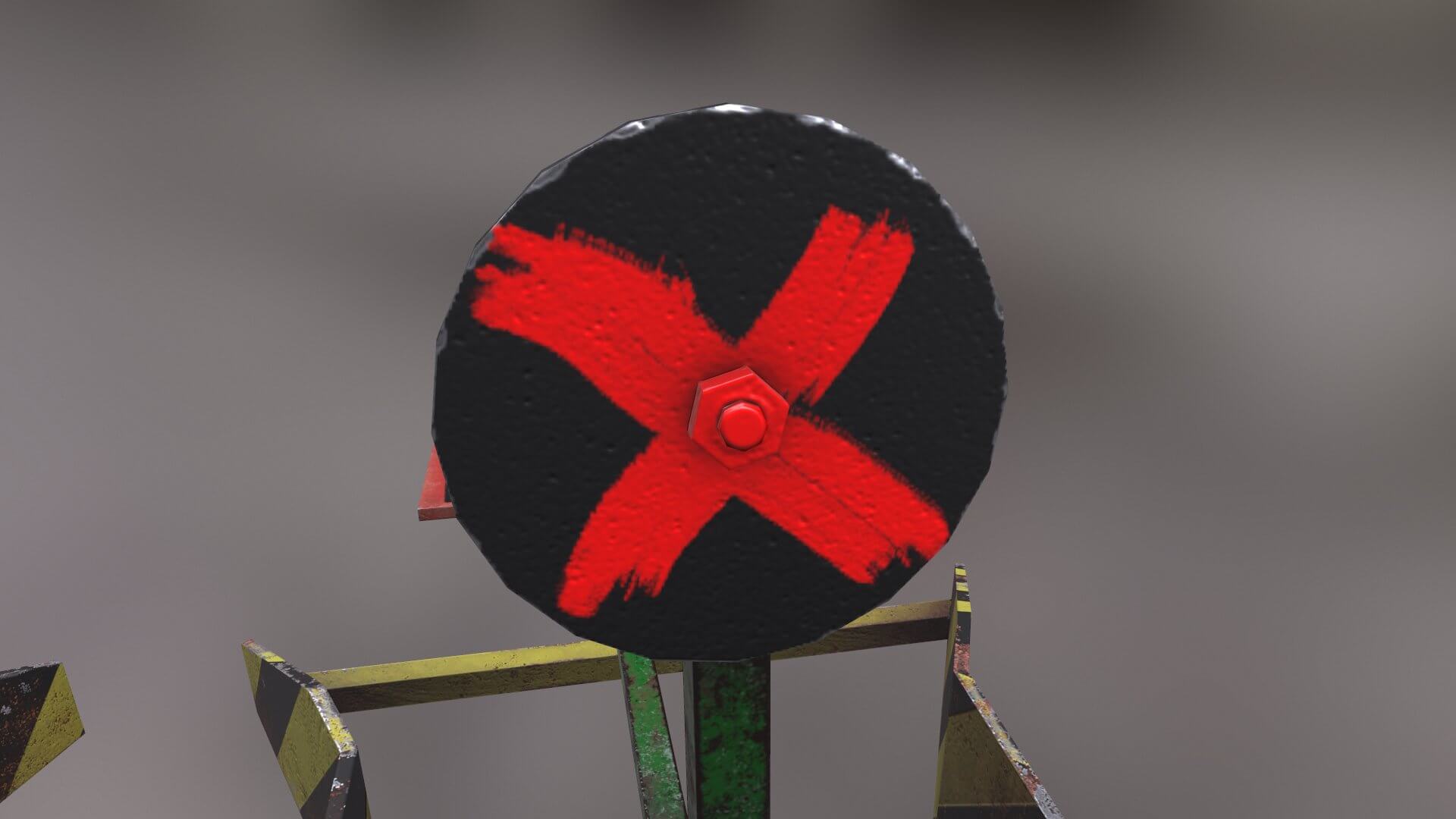 Target Human Figure - 3D Model by Grishmanovskij Anton