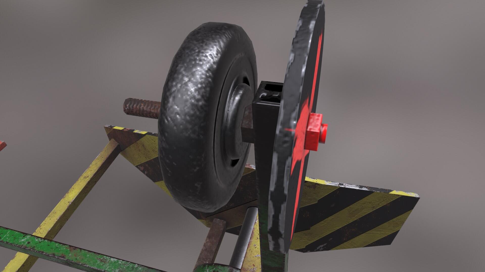 Target Human Figure - 3D Model by Grishmanovskij Anton