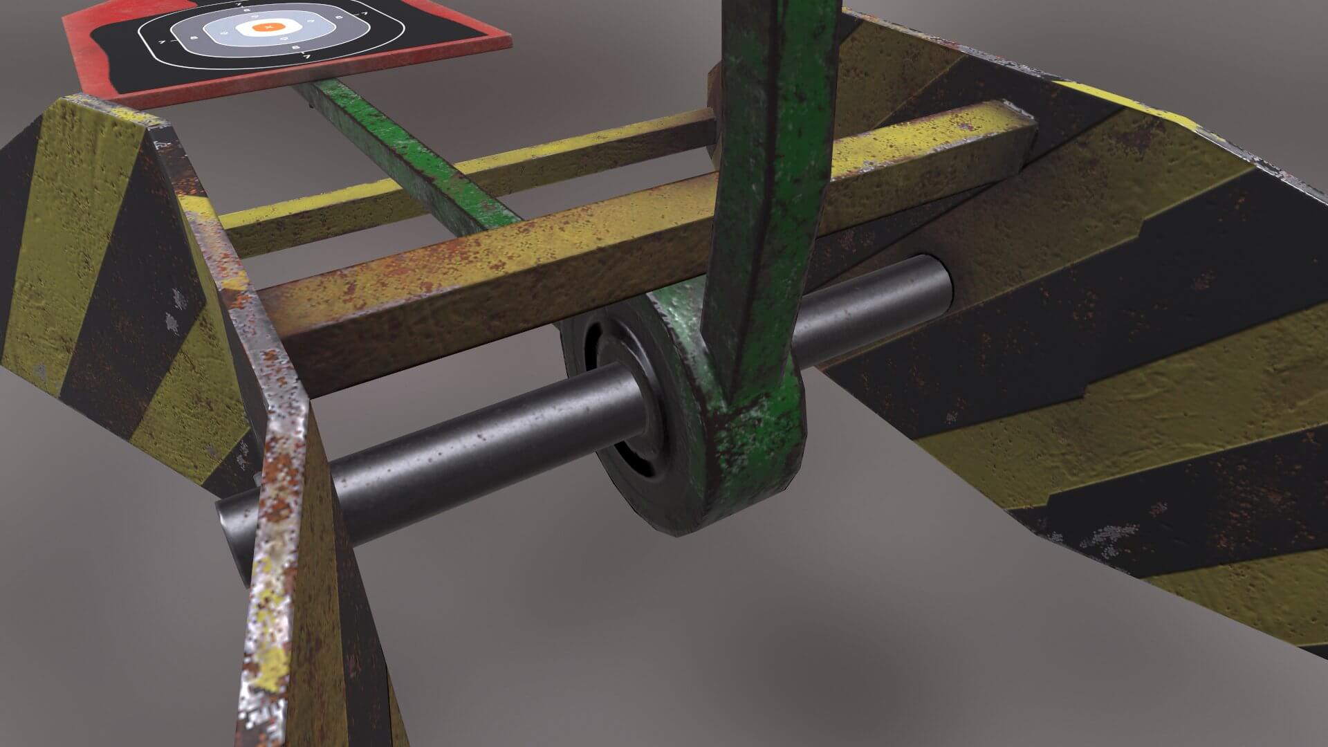 Target Human Figure - 3D Model by Grishmanovskij Anton