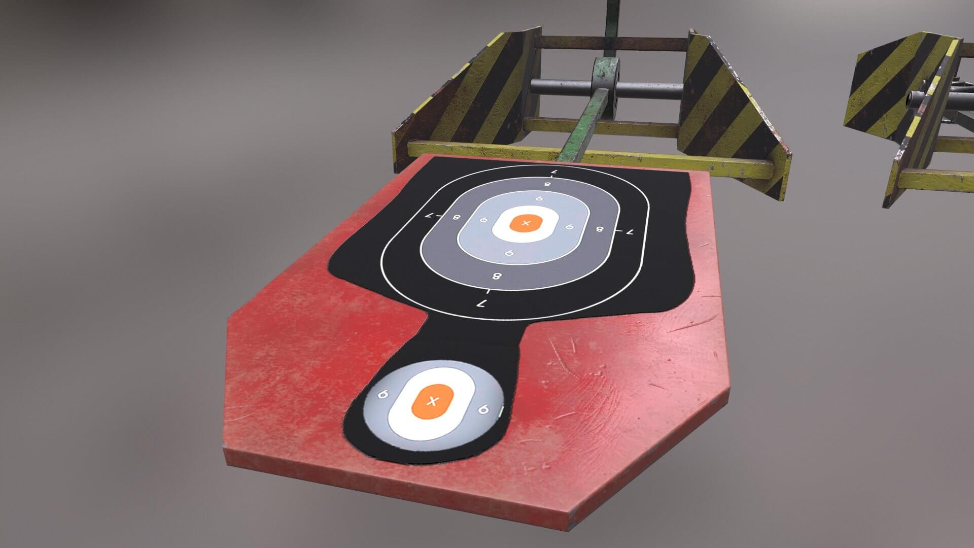 Target Human Figure - 3D Model by Grishmanovskij Anton