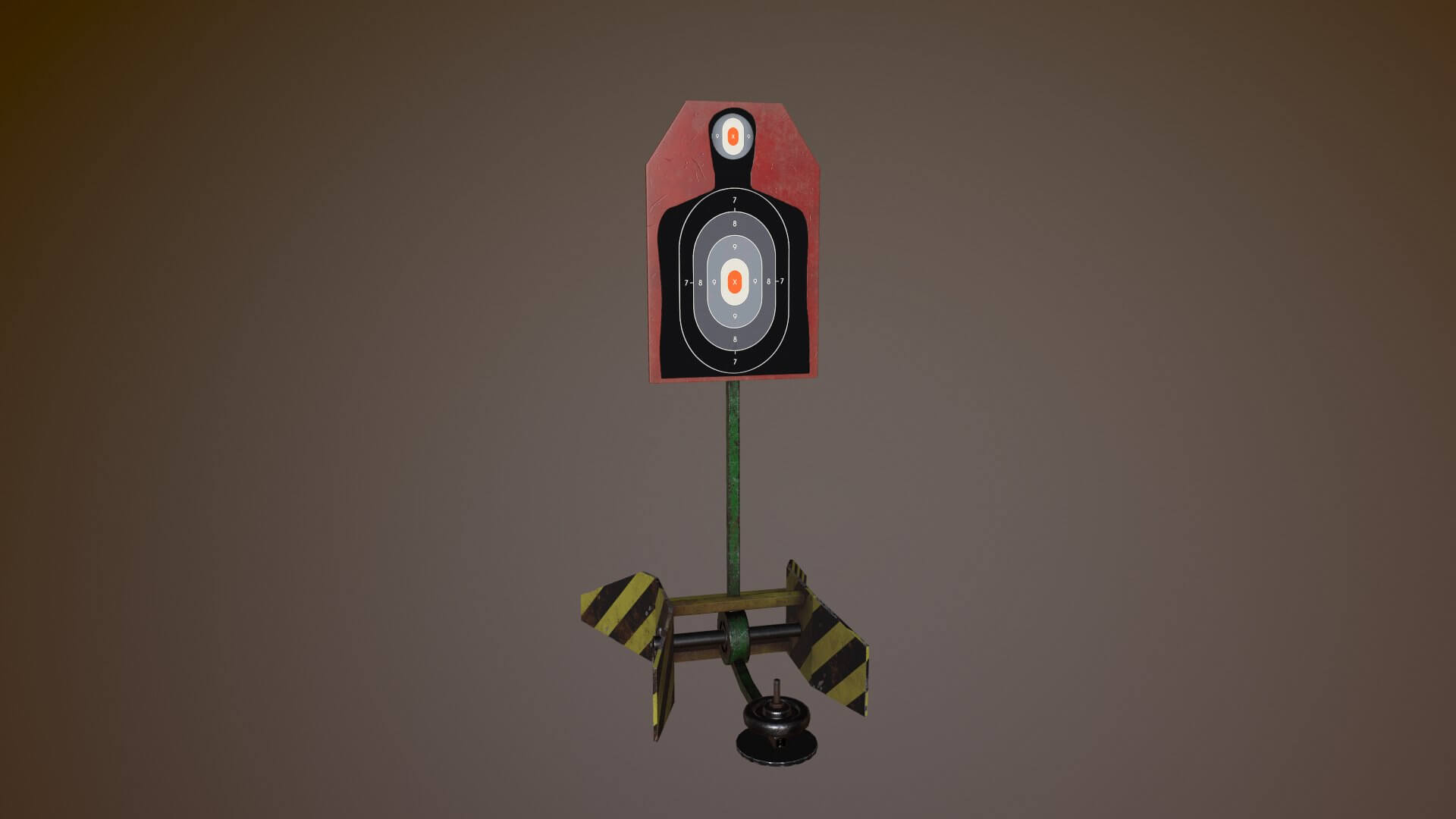 Target Human Figure - 3D Model by Grishmanovskij Anton