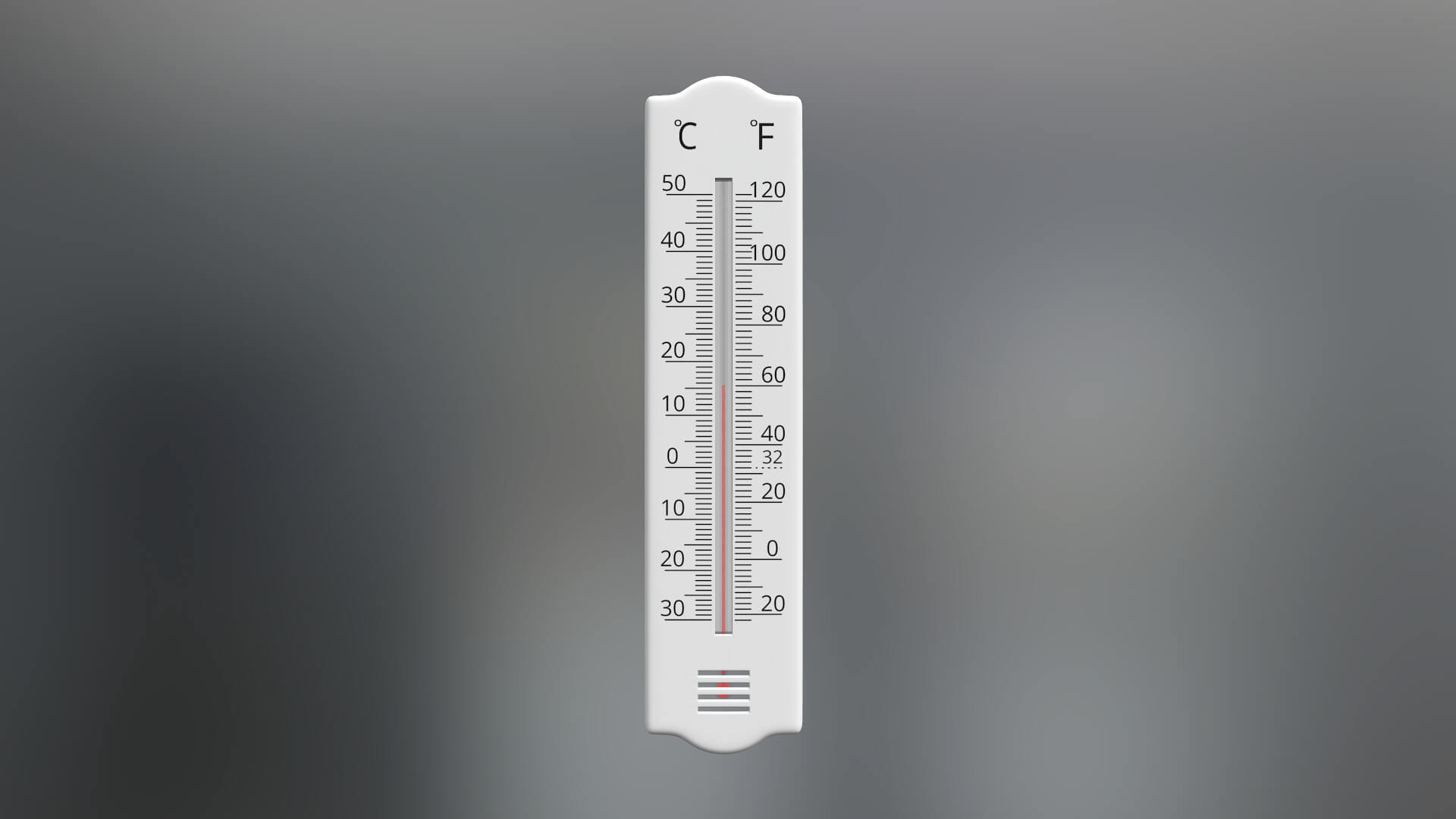 Thermometer - 3D Model by Grishmanovskij Anton