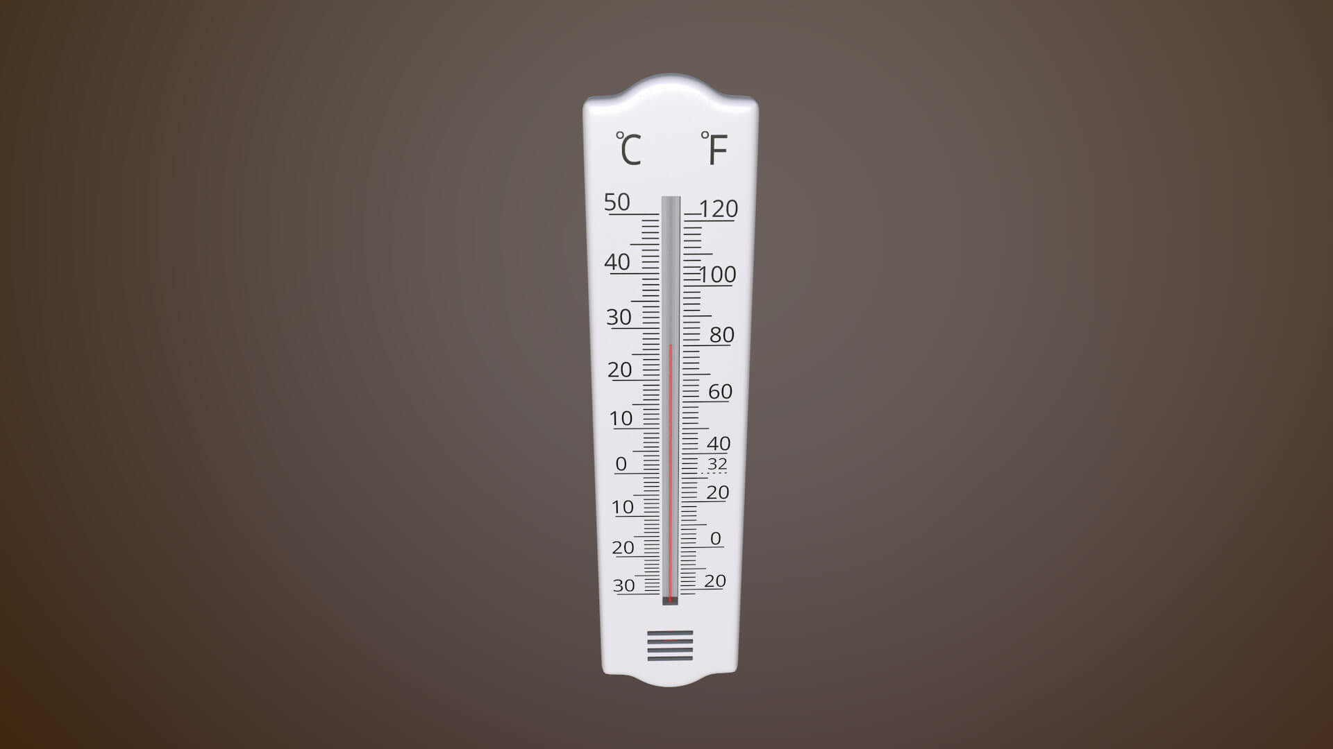 Thermometer - 3D Model by Grishmanovskij Anton