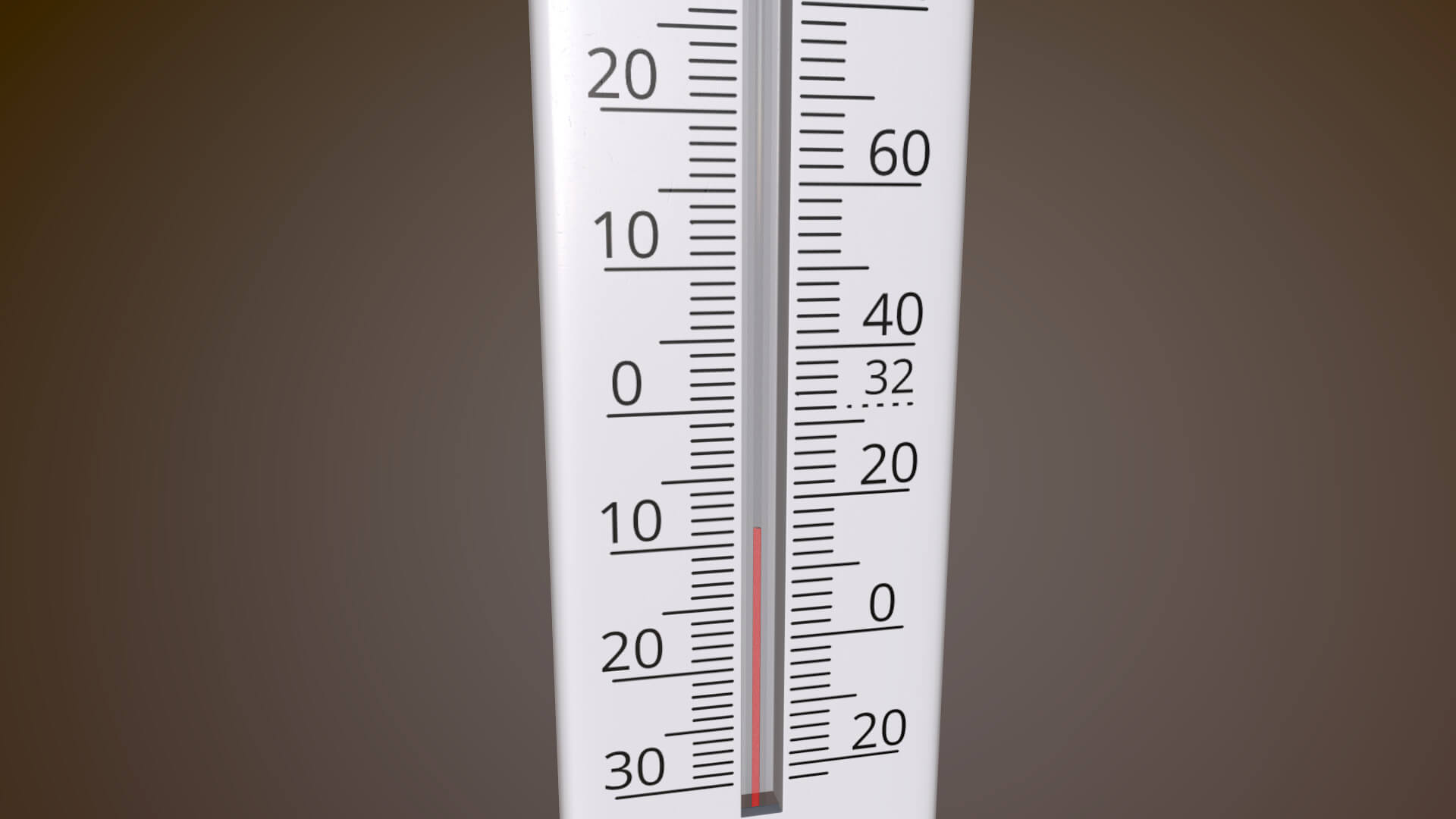 Thermometer - 3D Model by Grishmanovskij Anton