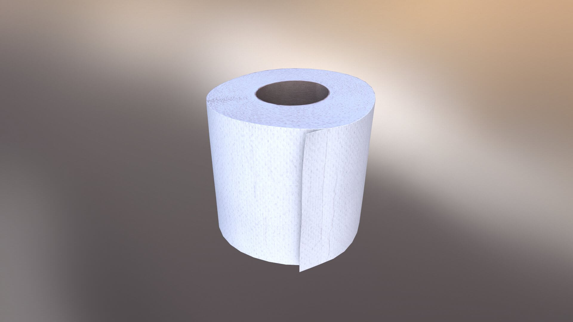 Toilet Paper - 3D Model by Grishmanovskij Anton