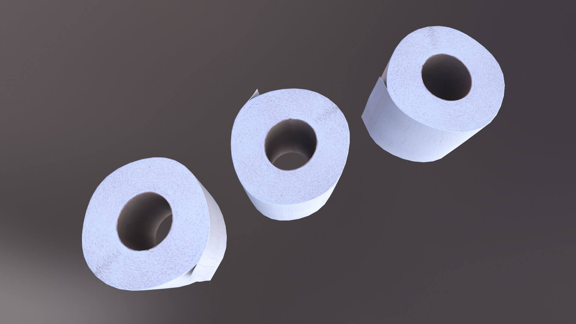 Toilet Paper - 3D Model by Grishmanovskij Anton
