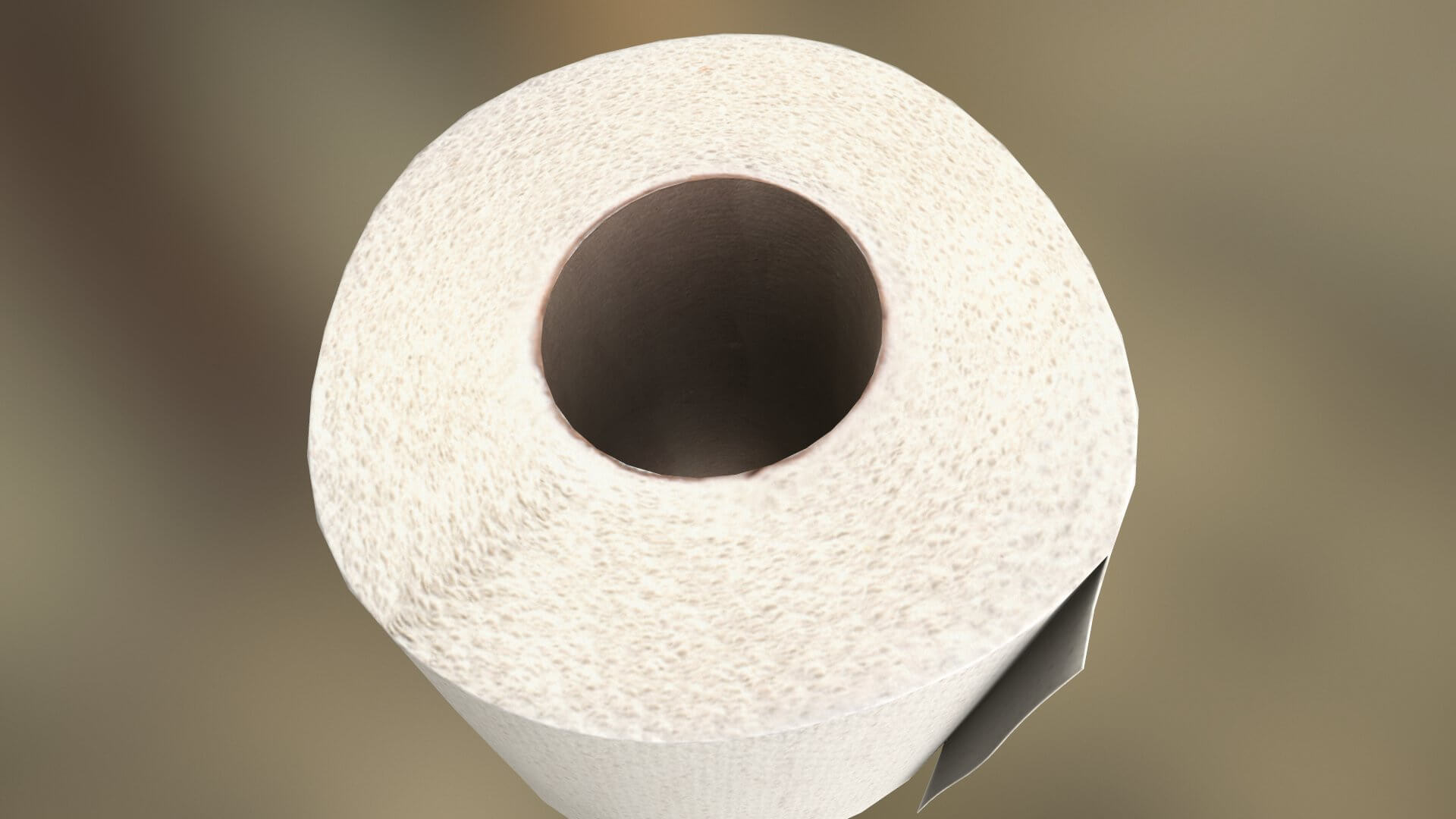 Toilet Paper - 3D Model by Grishmanovskij Anton