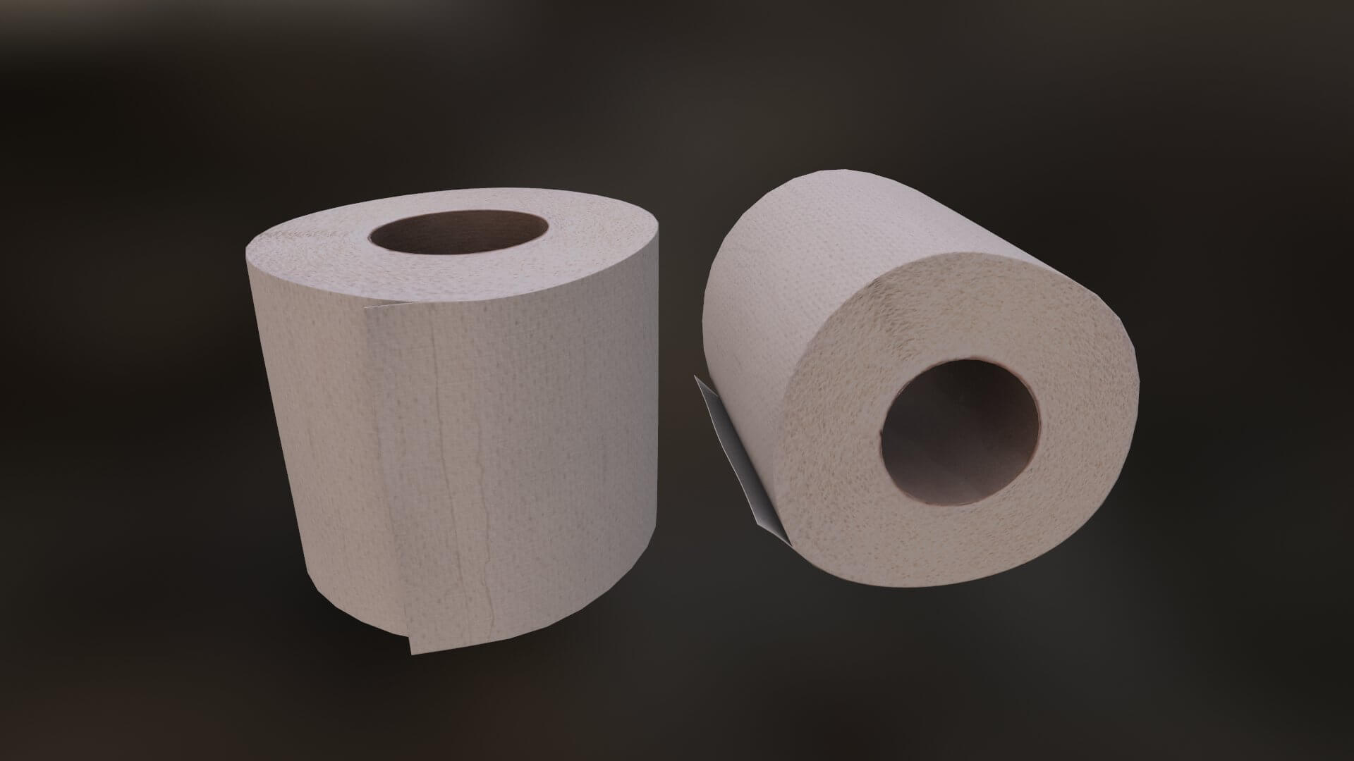 Toilet Paper - 3D Model by Grishmanovskij Anton