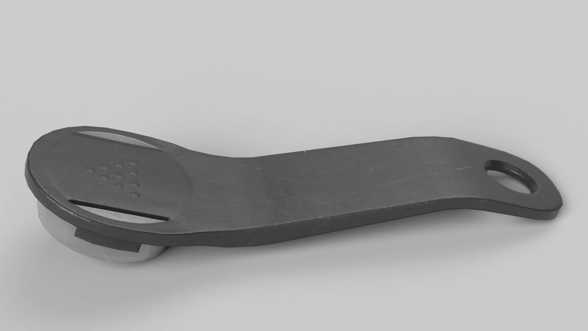 Touch Memory Key - 3D Model by Grishmanovskij Anton