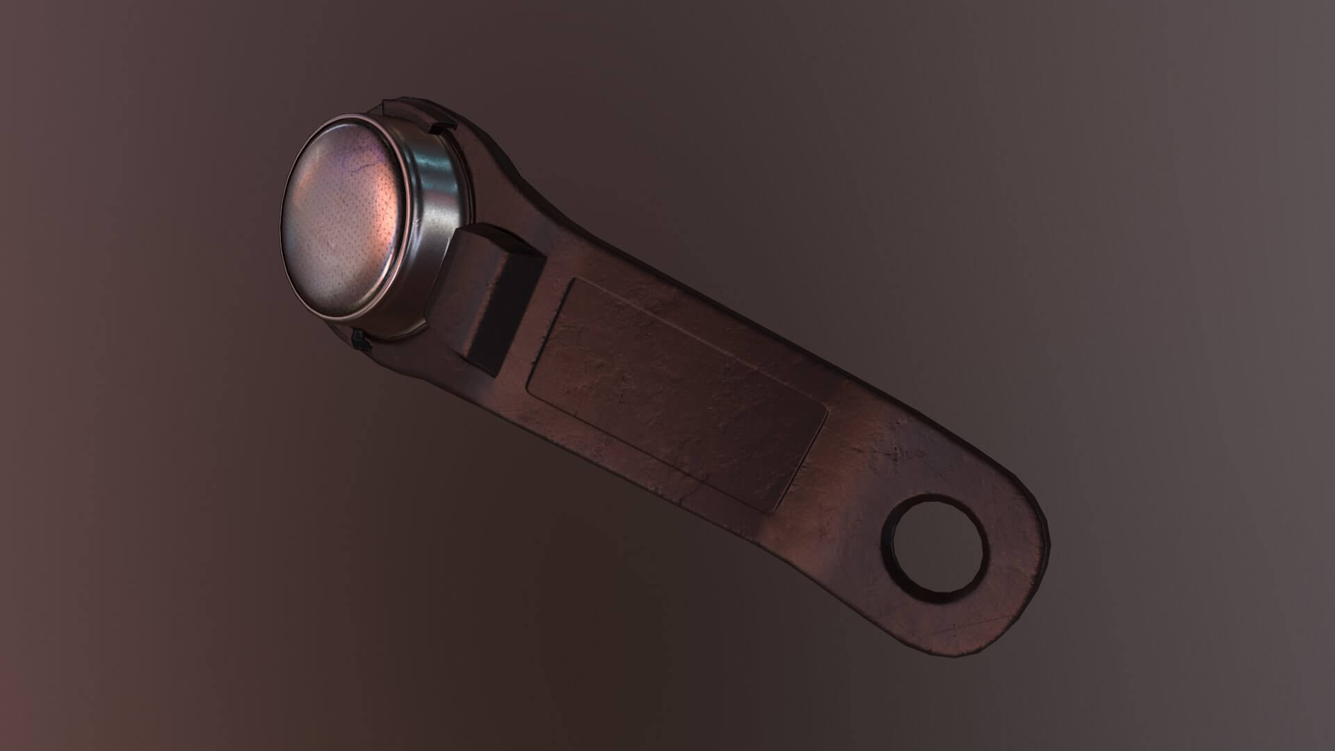 Touch Memory Key - 3D Model by Grishmanovskij Anton