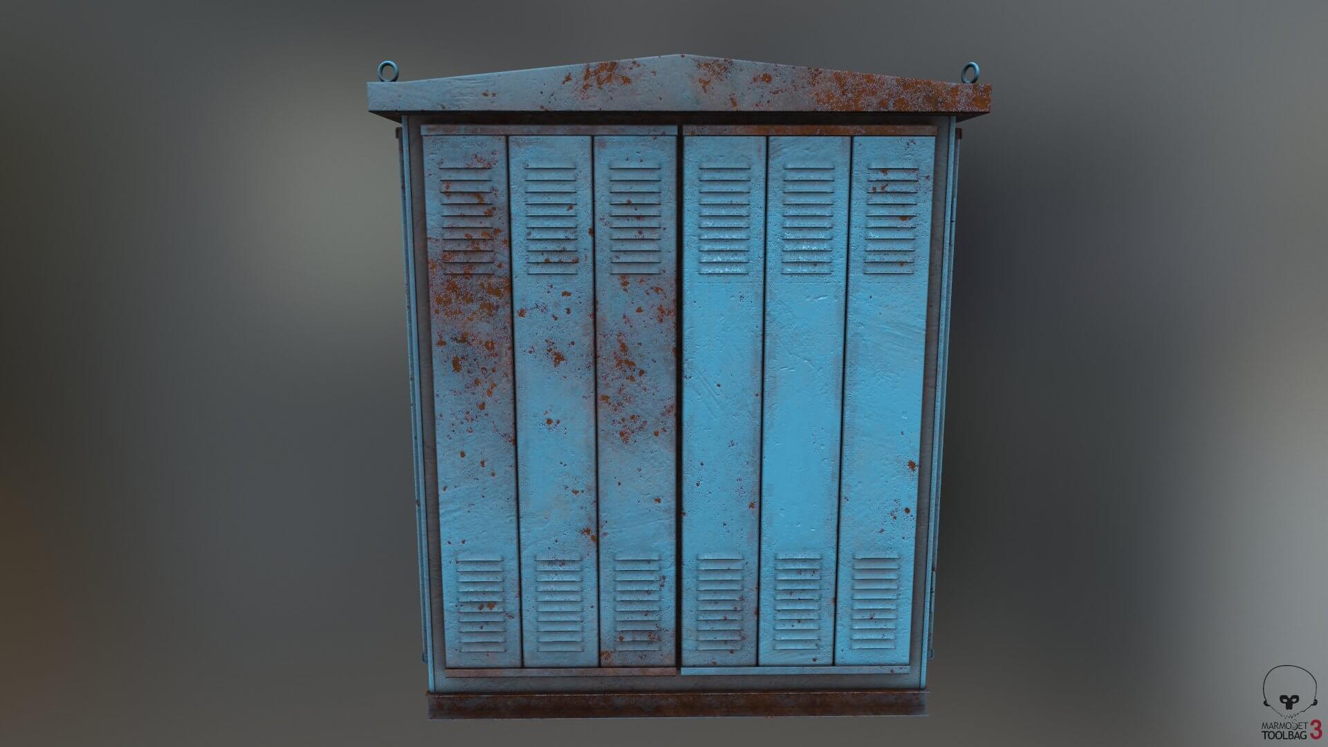 Transformer Substation - 3D Model by Grishmanovskij Anton