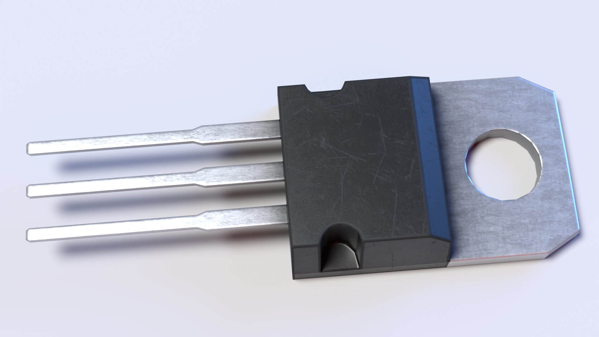 Transistor - 3D Model by Grishmanovskij Anton