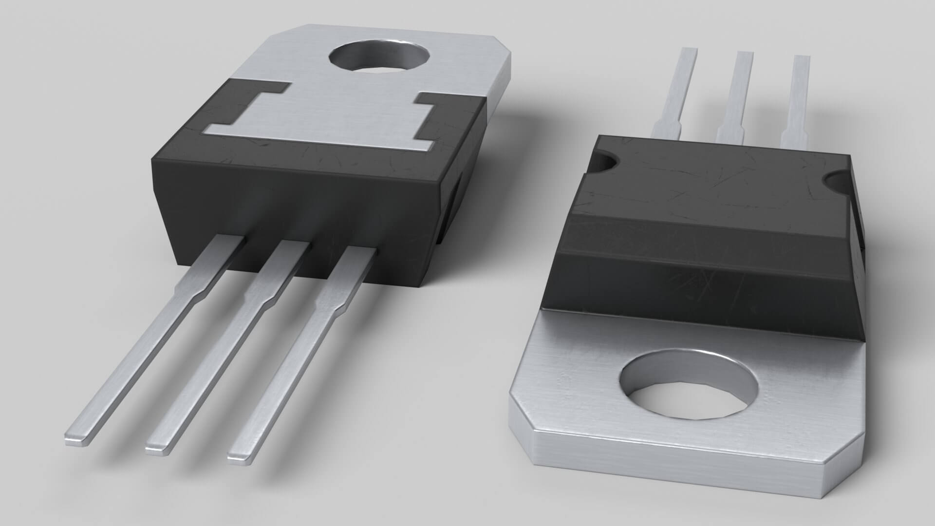 Transistor - 3D Model by Grishmanovskij Anton