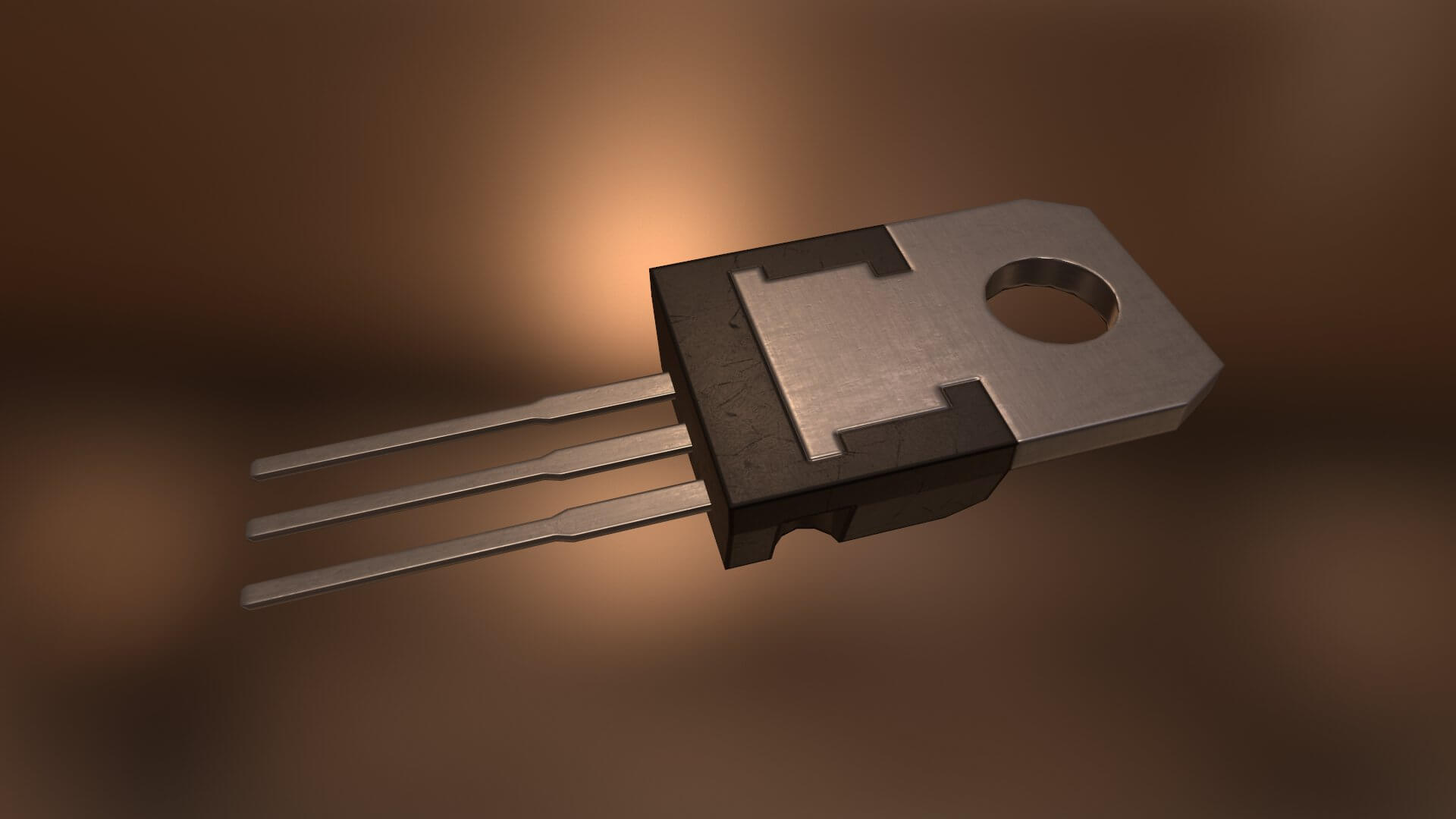 Transistor - 3D Model by Grishmanovskij Anton