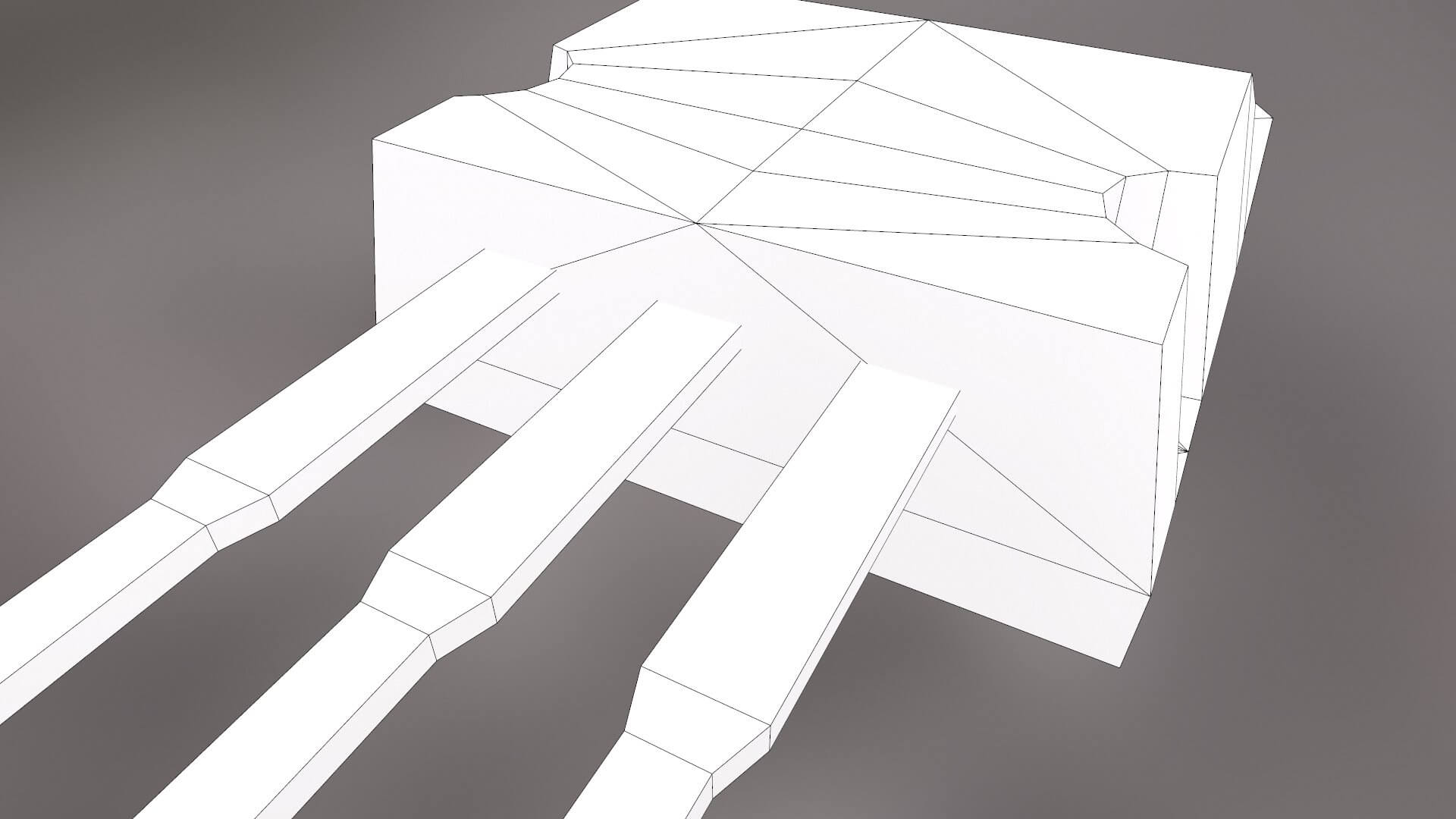 Transistor - 3D Model by Grishmanovskij Anton