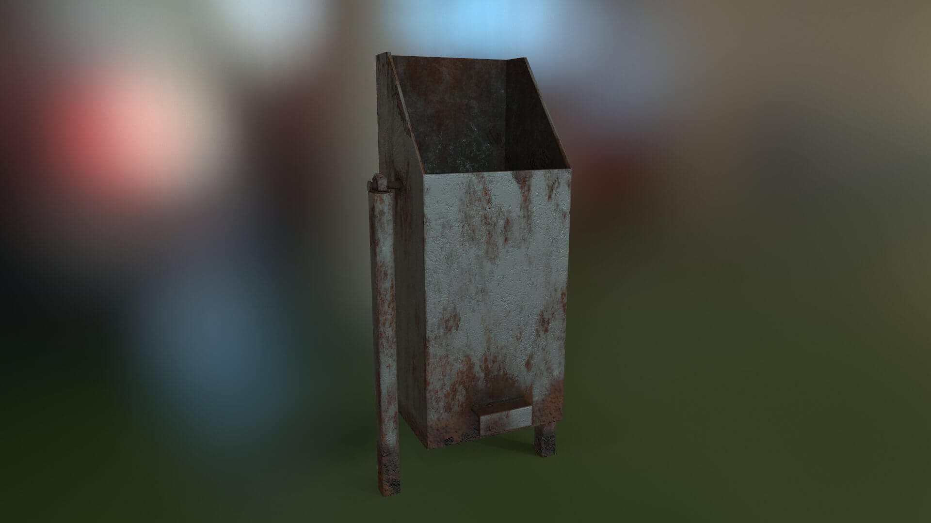 Trash Bin - 3D Model by Grishmanovskij Anton