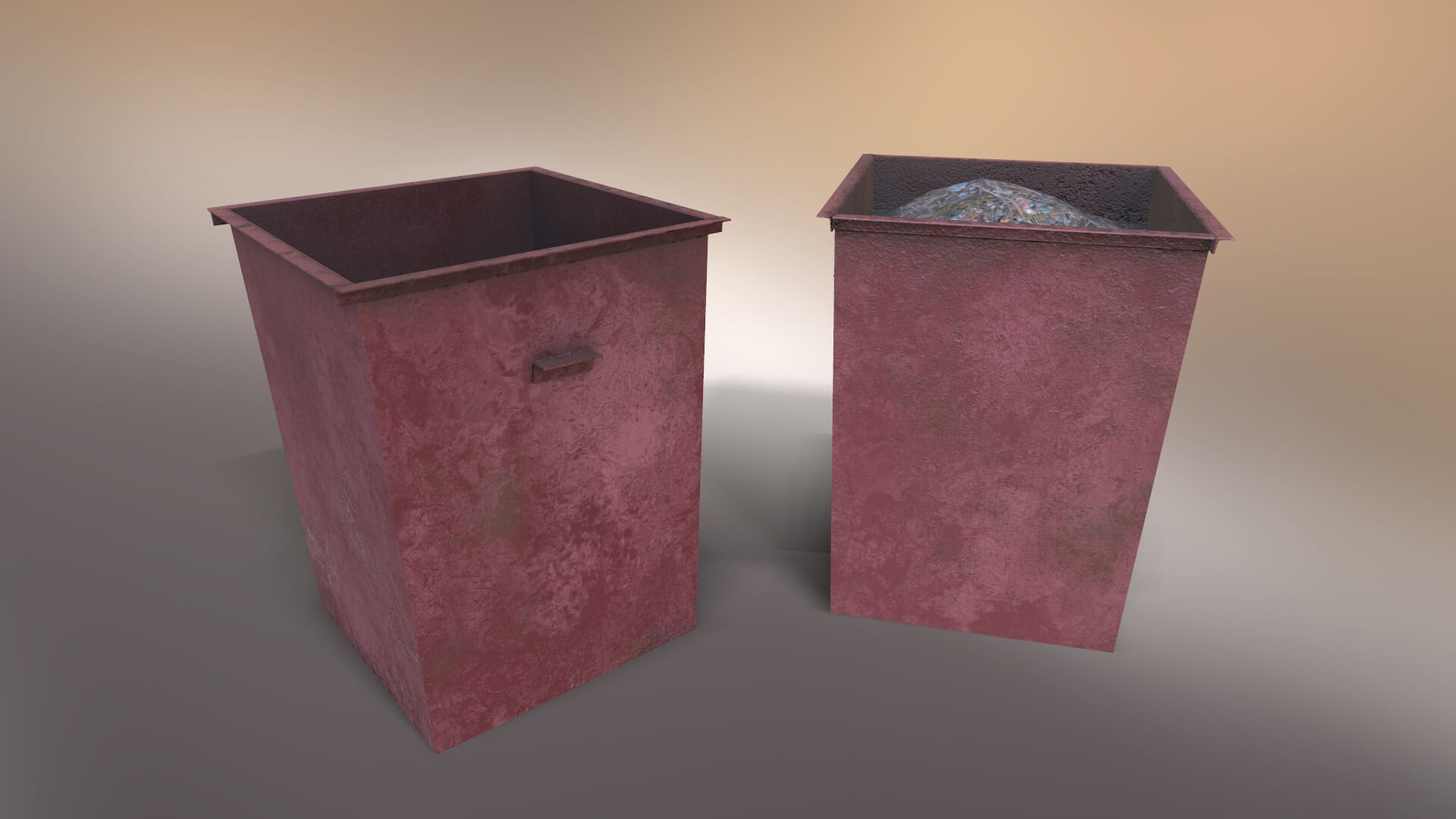 Trash Tanks - 3D Model by Grishmanovskij Anton