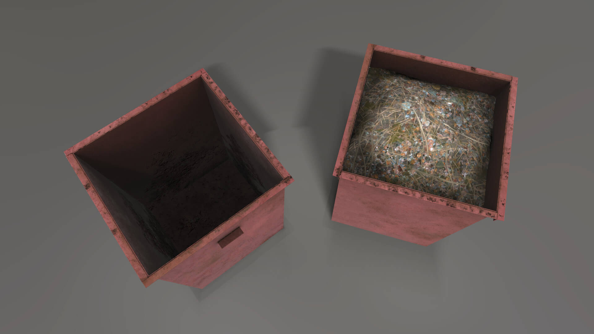 Trash Tanks - 3D Model by Grishmanovskij Anton