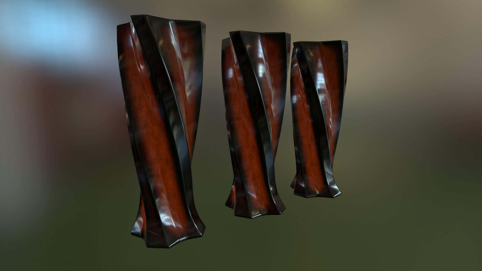 Twisted Vase V2 - 3D Model by Grishmanovskij Anton