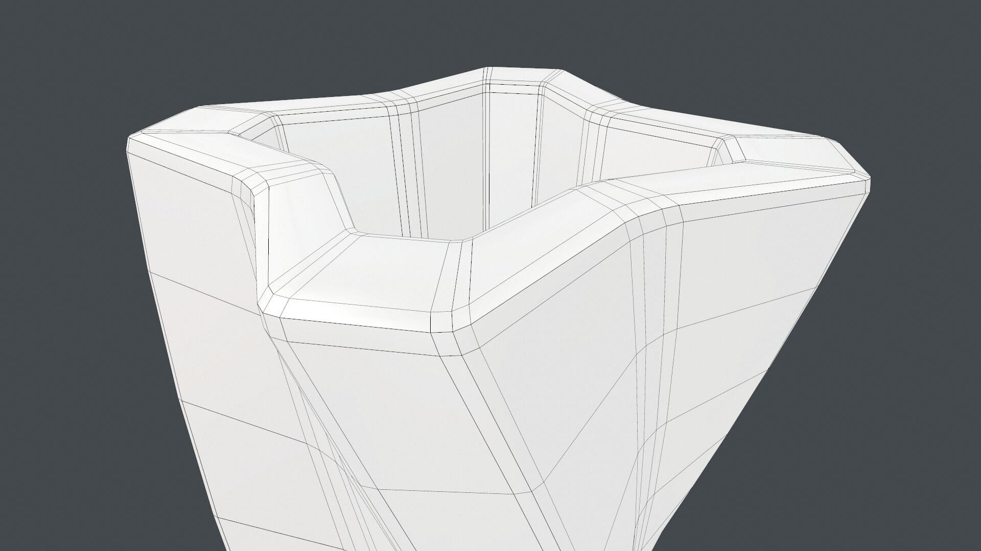 Twisted Vase V2 - 3D Model by Grishmanovskij Anton