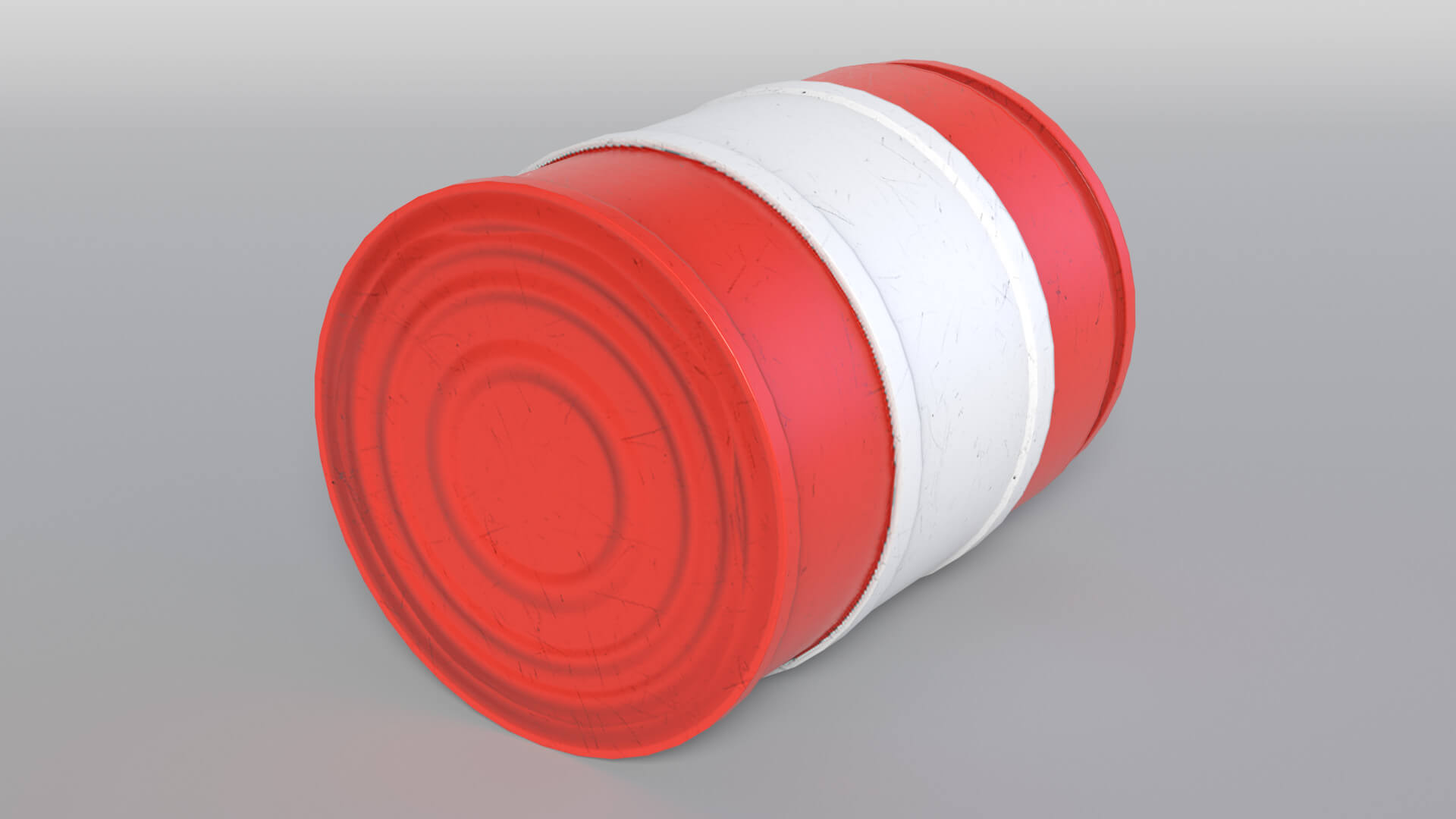 Two Color Barrel - 3D Model by Grishmanovskij Anton