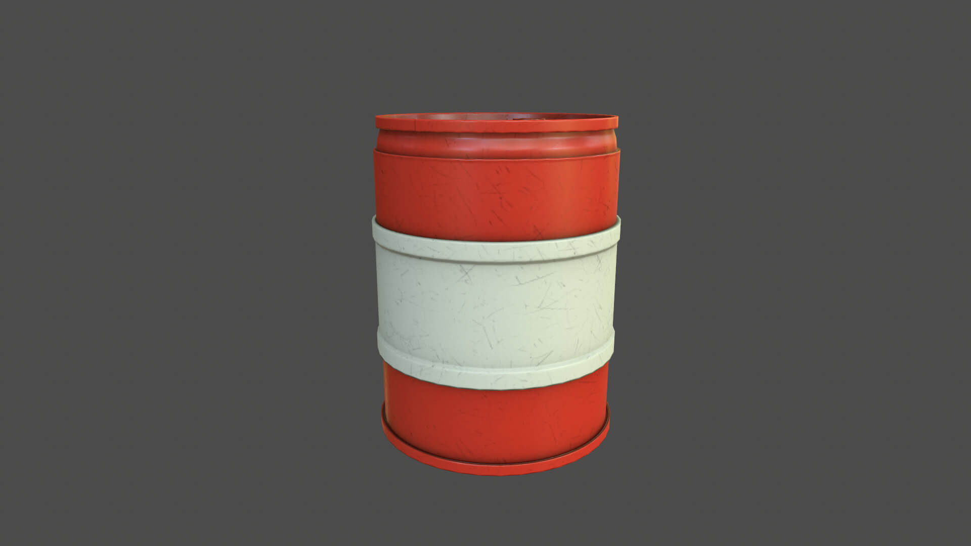 Two Color Barrel - 3D Model by Grishmanovskij Anton