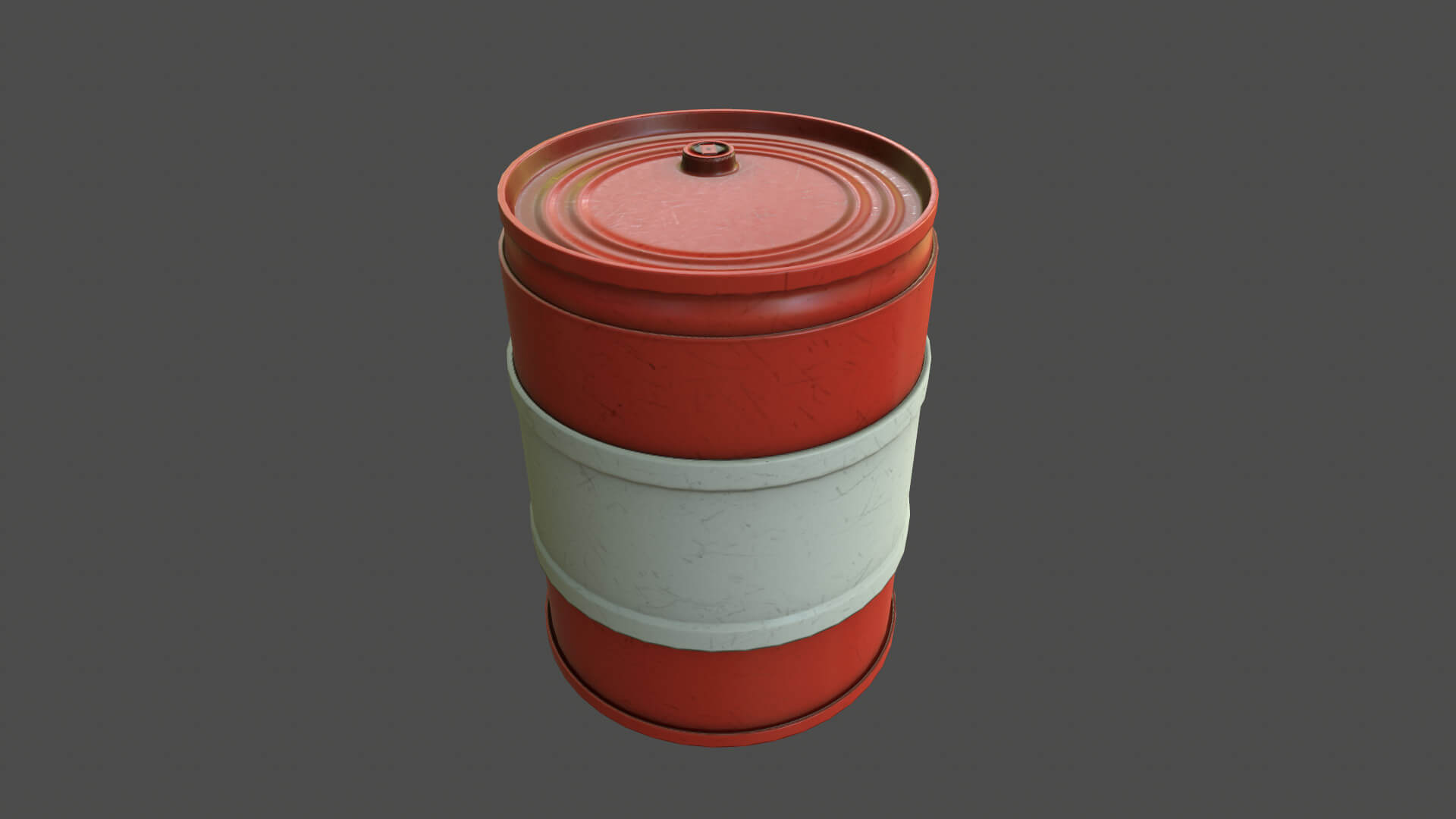 Two Color Barrel - 3D Model by Grishmanovskij Anton