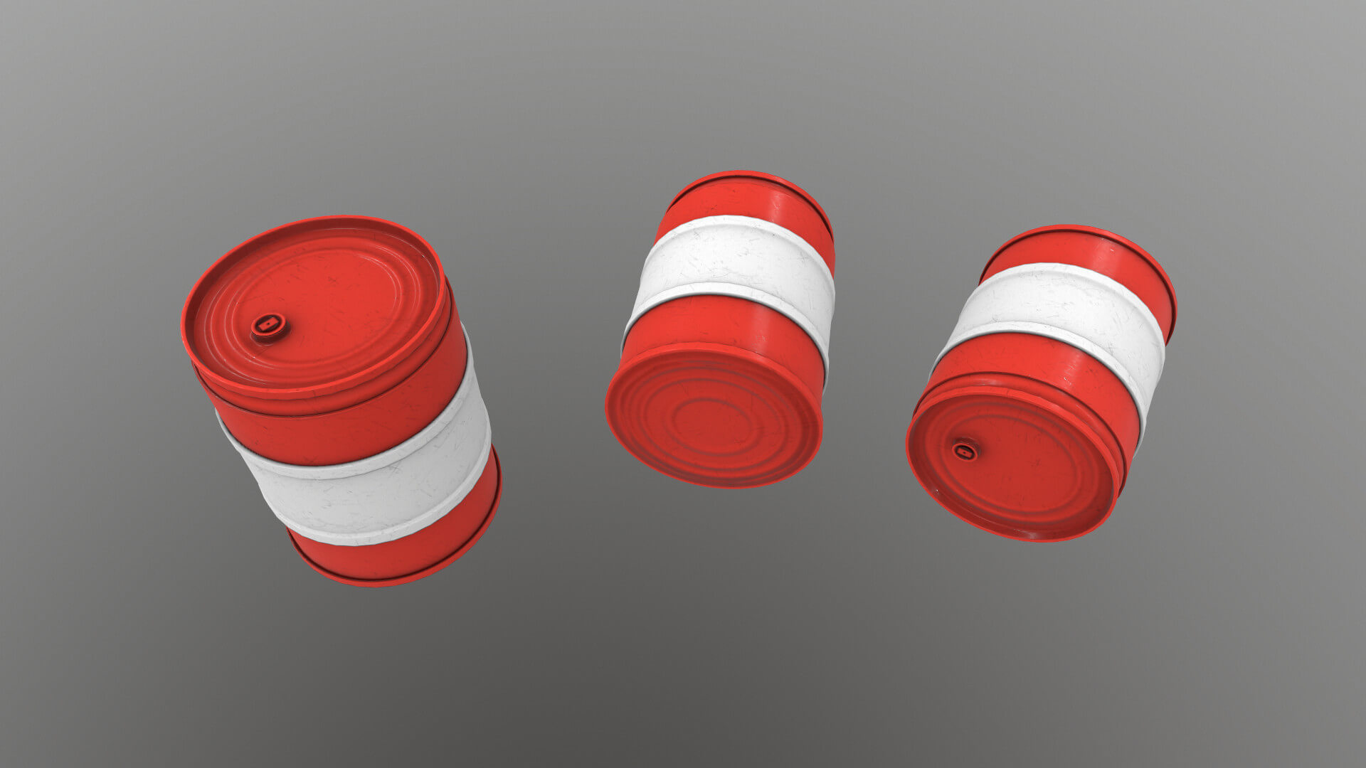 Two Color Barrel - 3D Model by Grishmanovskij Anton