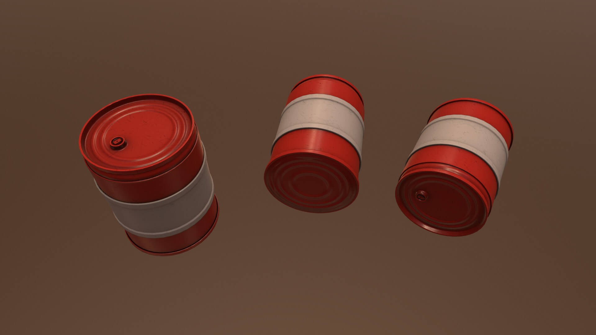 Two Color Barrel - 3D Model by Grishmanovskij Anton