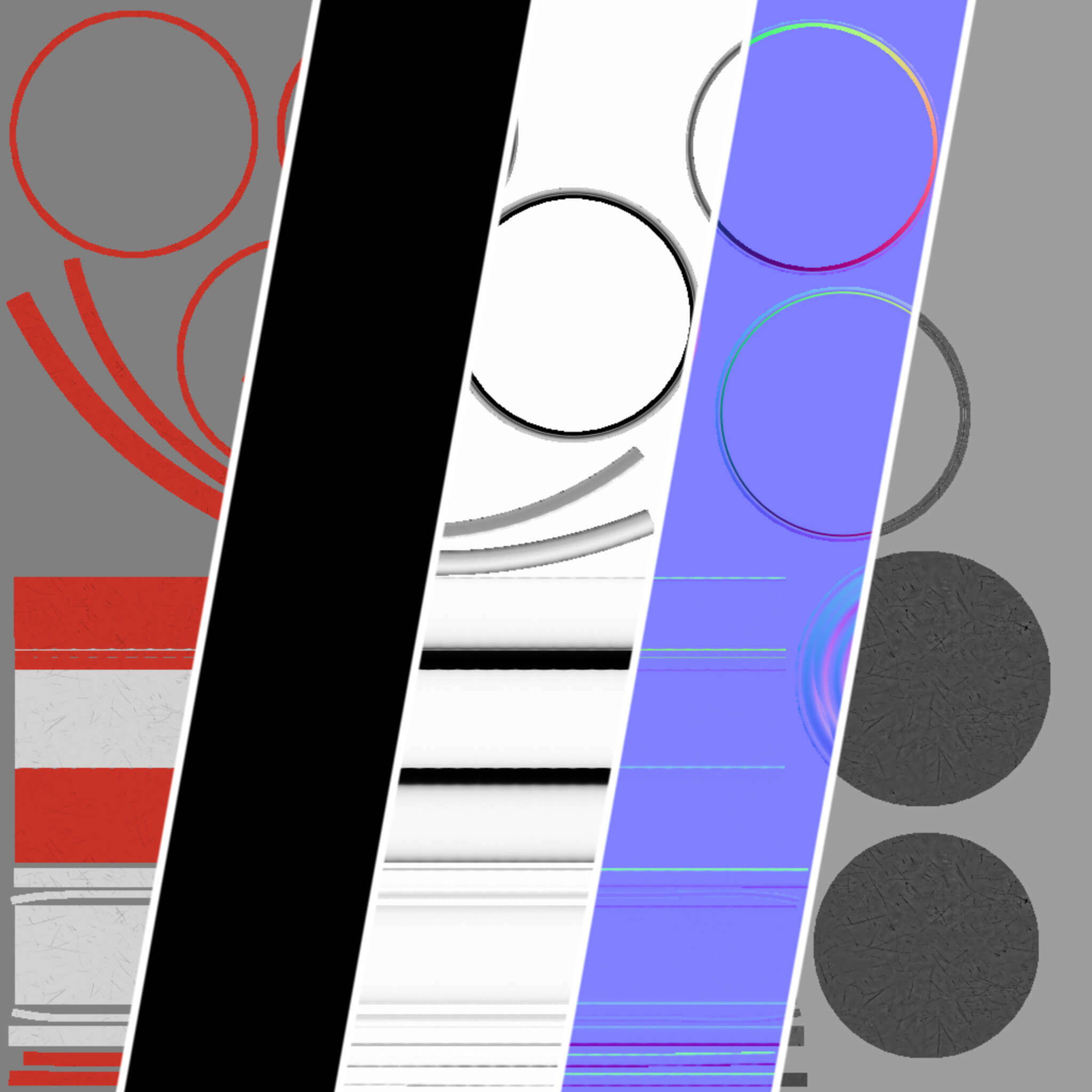 Two Color Barrel - 3D Model by Grishmanovskij Anton