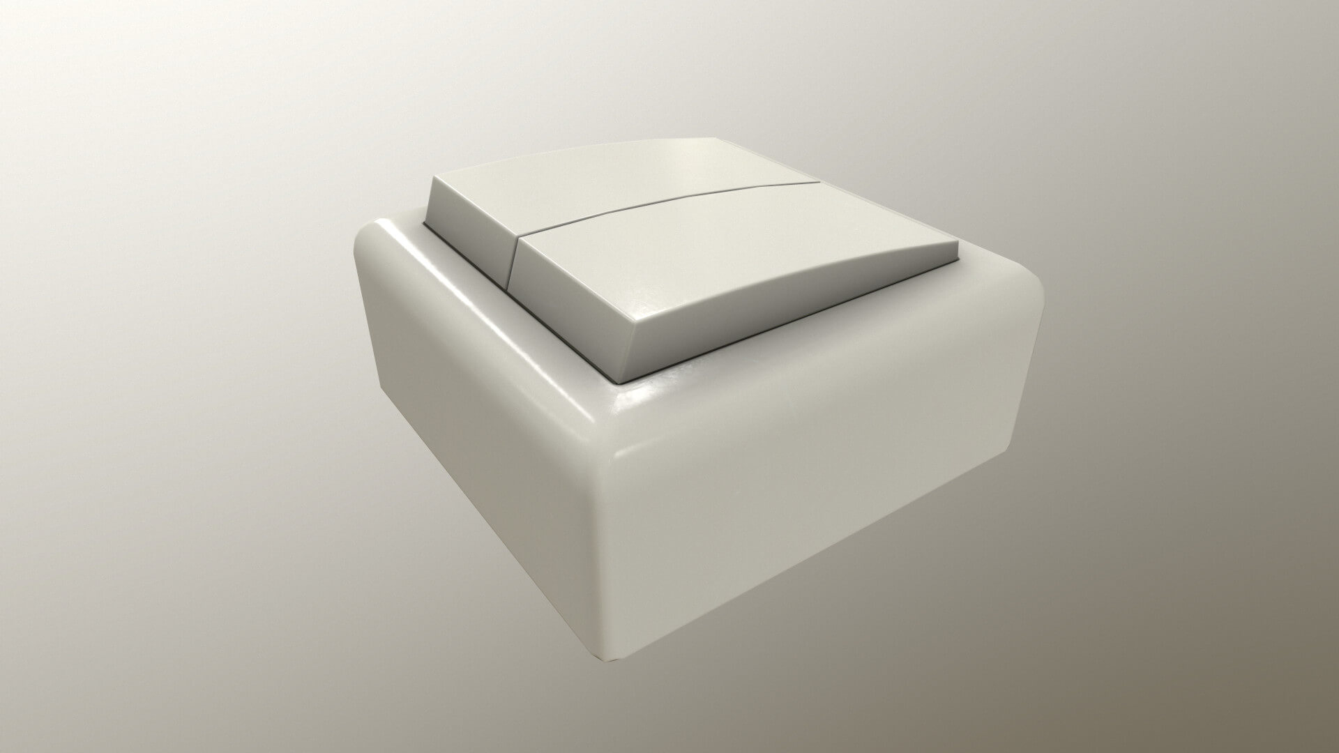 Two Key Switch - 3D Model by Grishmanovskij Anton